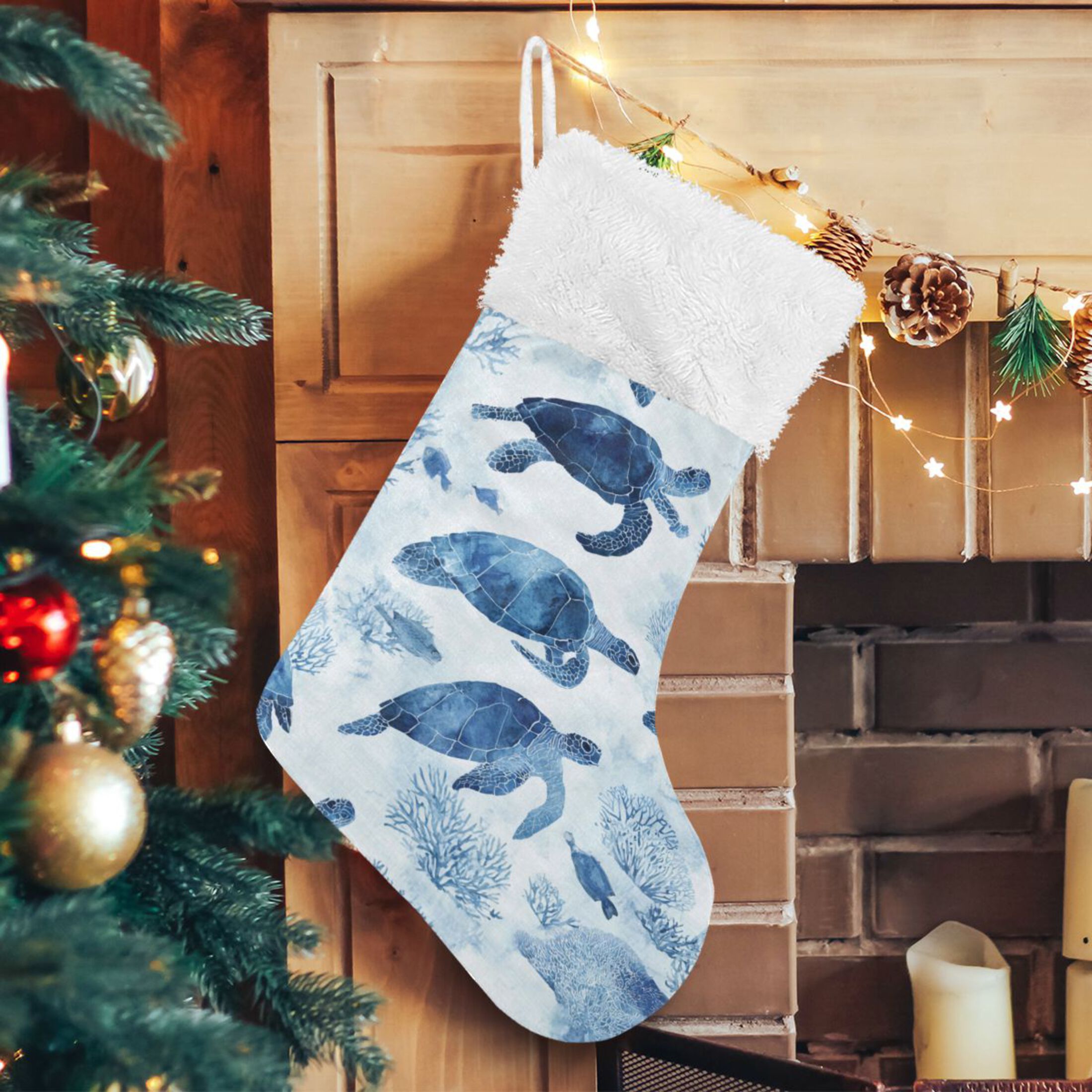 RMDQTR Christmas Stockings for Xmas Gifts - Large Size Festive Holiday ...