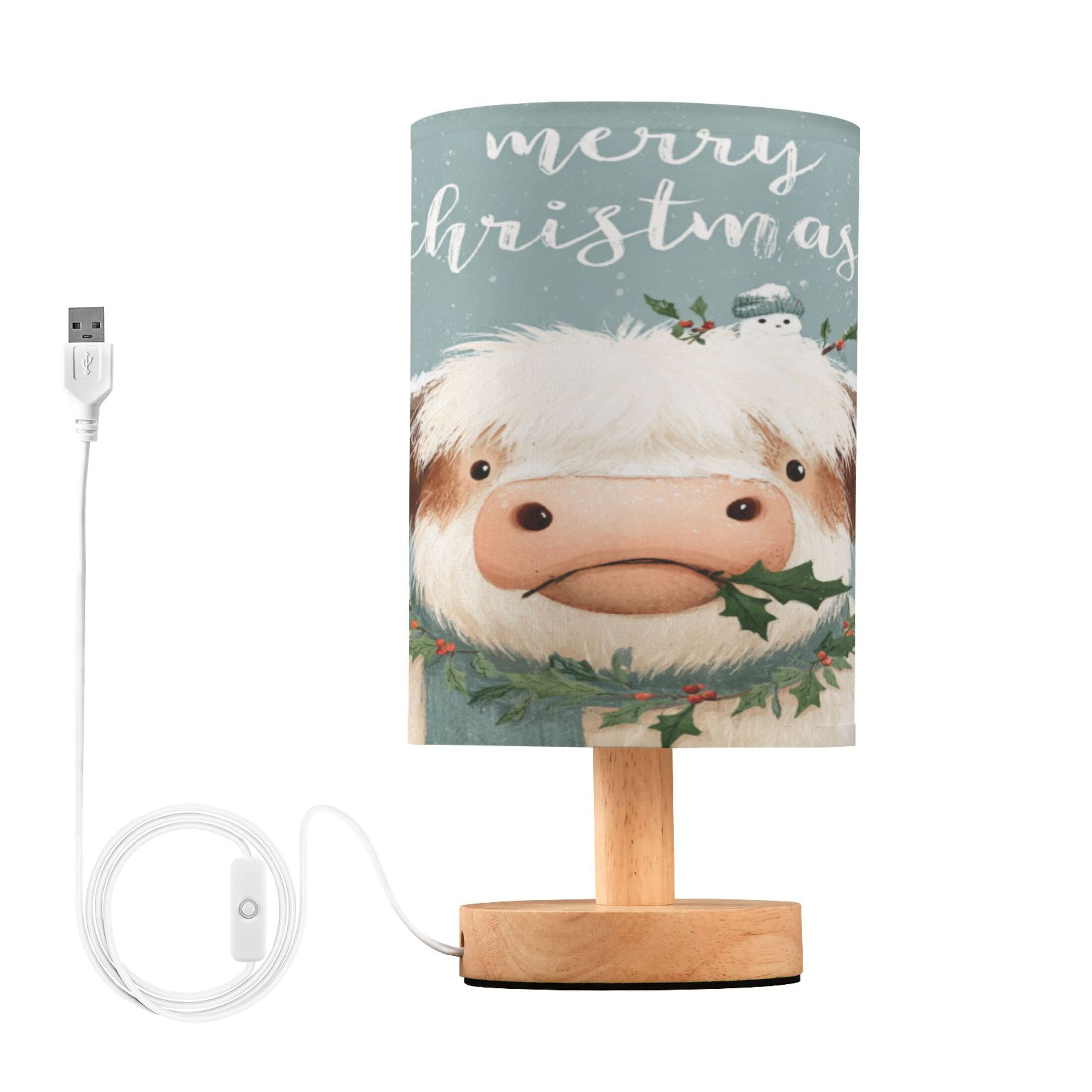 RMDQTR LED Push-Button Switch Warm-Tone Desk Lamp Plug-and-Play No ...