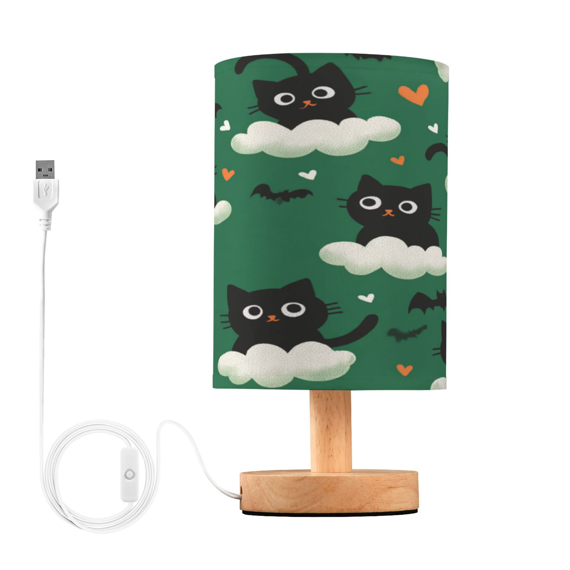 RMDQTR LED Push-Button Switch Warm-Tone Desk Lamp Plug-and-Play No ...
