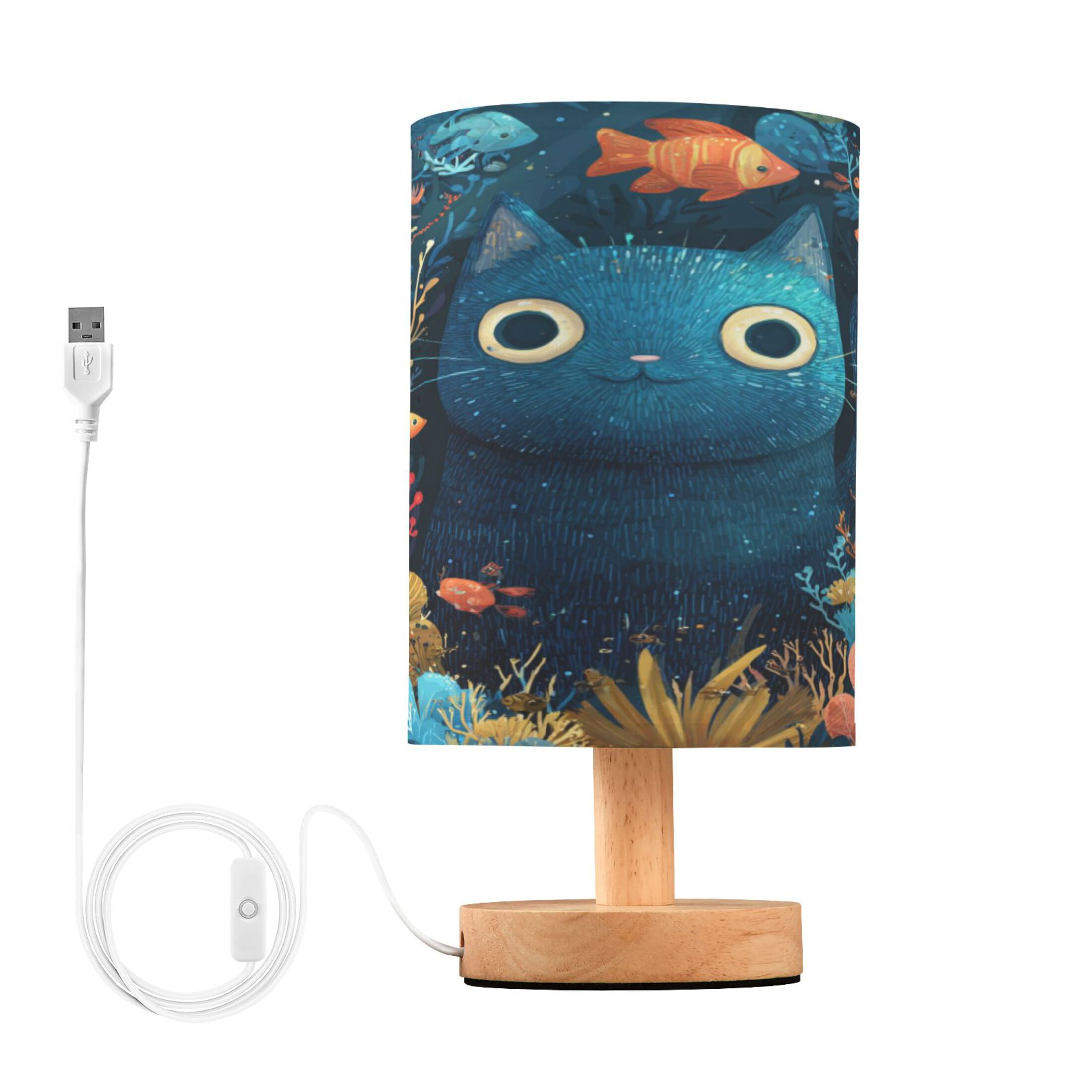 RMDQTR LED Push-Button Switch Warm-Tone Desk Lamp Plug-and-Play No ...