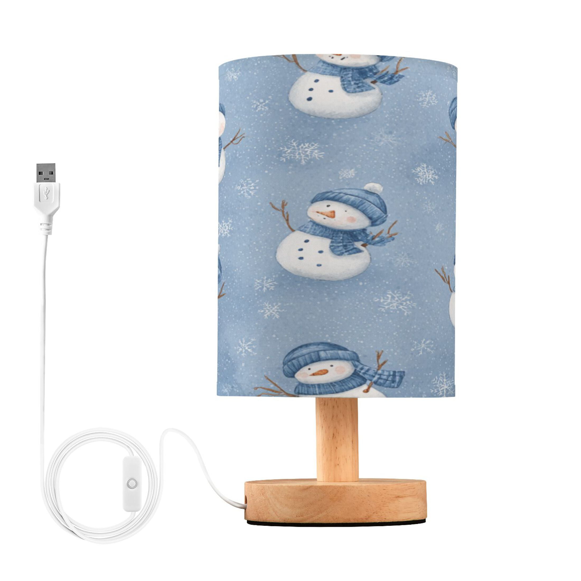 RMDQTR LED Push-Button Switch Warm-Tone Desk Lamp Plug-and-Play No ...