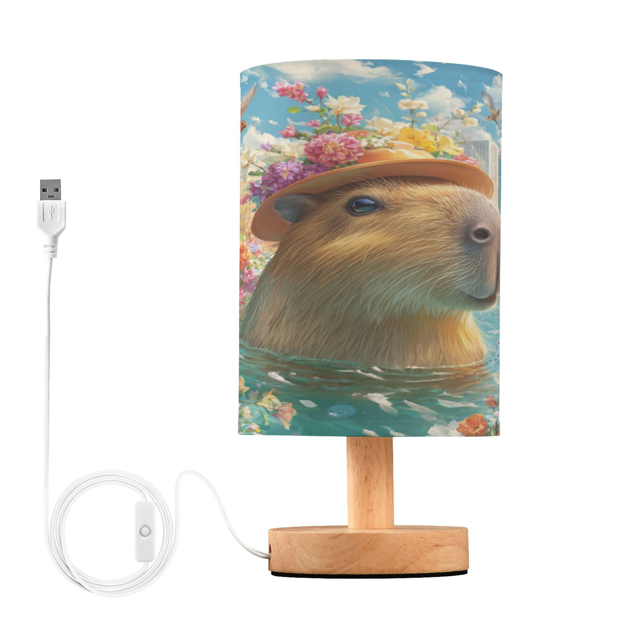 RMDQTR LED Push-Button Switch Warm-Tone Desk Lamp Plug-and-Play No ...