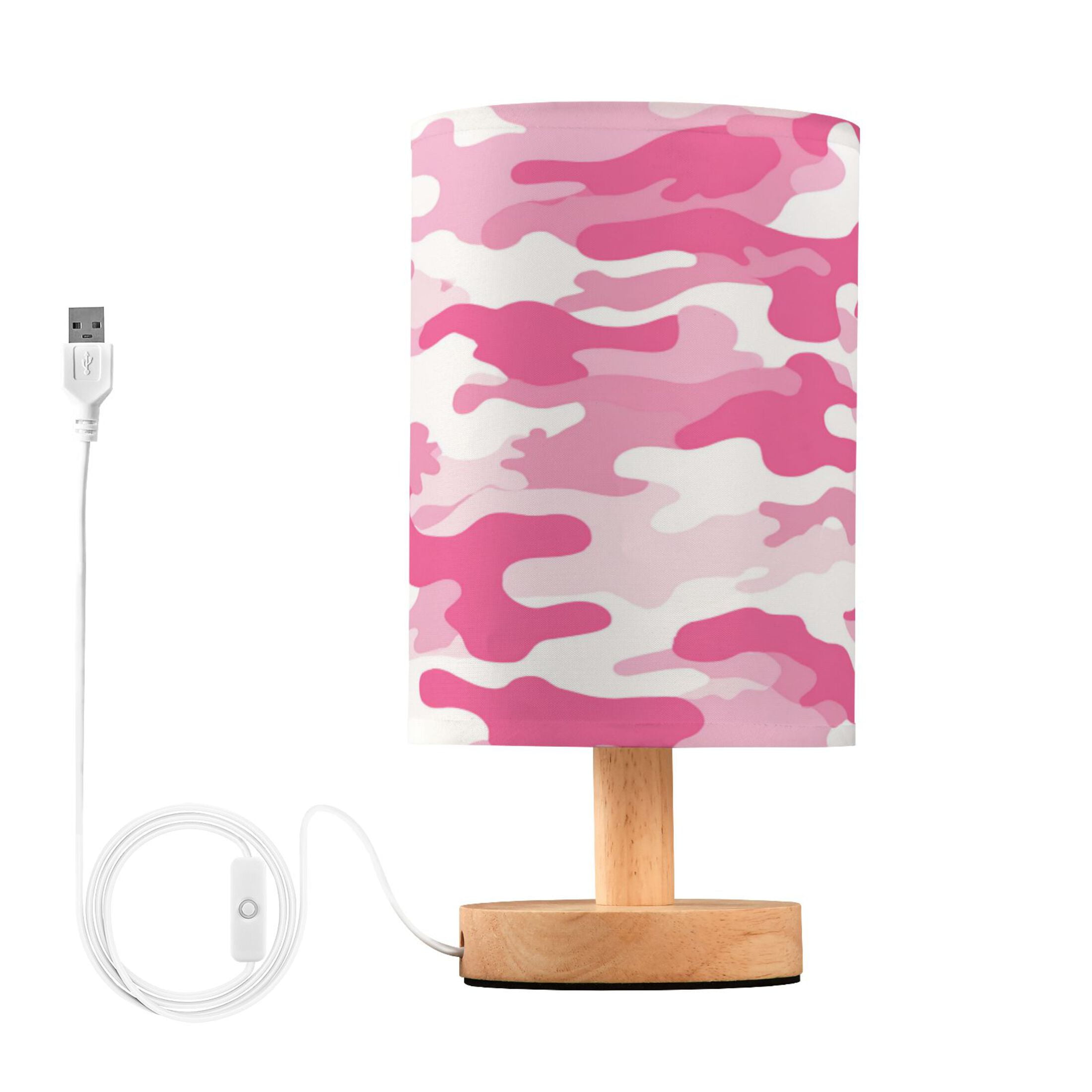 RMDQTR LED Push-Button Switch Warm-Tone Desk Lamp Plug-and-Play No ...