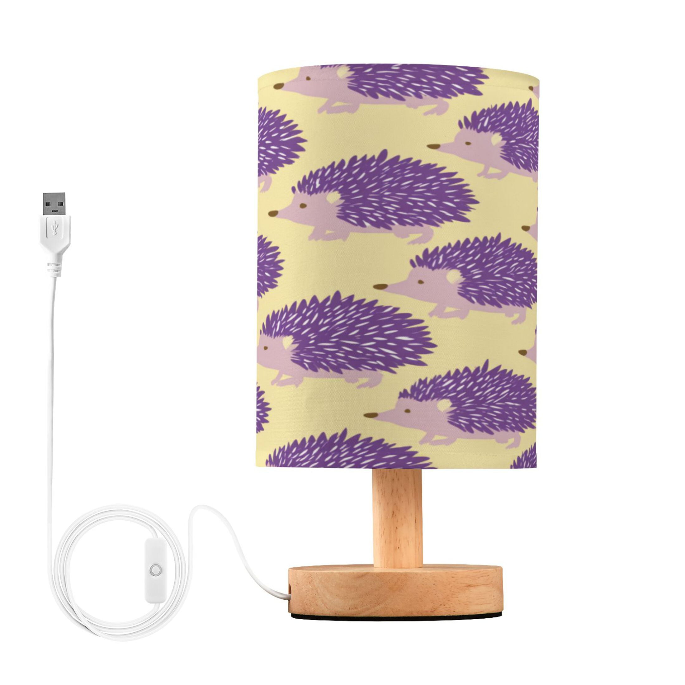 RMDQTR LED Push-Button Switch Warm-Tone Desk Lamp Plug-and-Play No ...