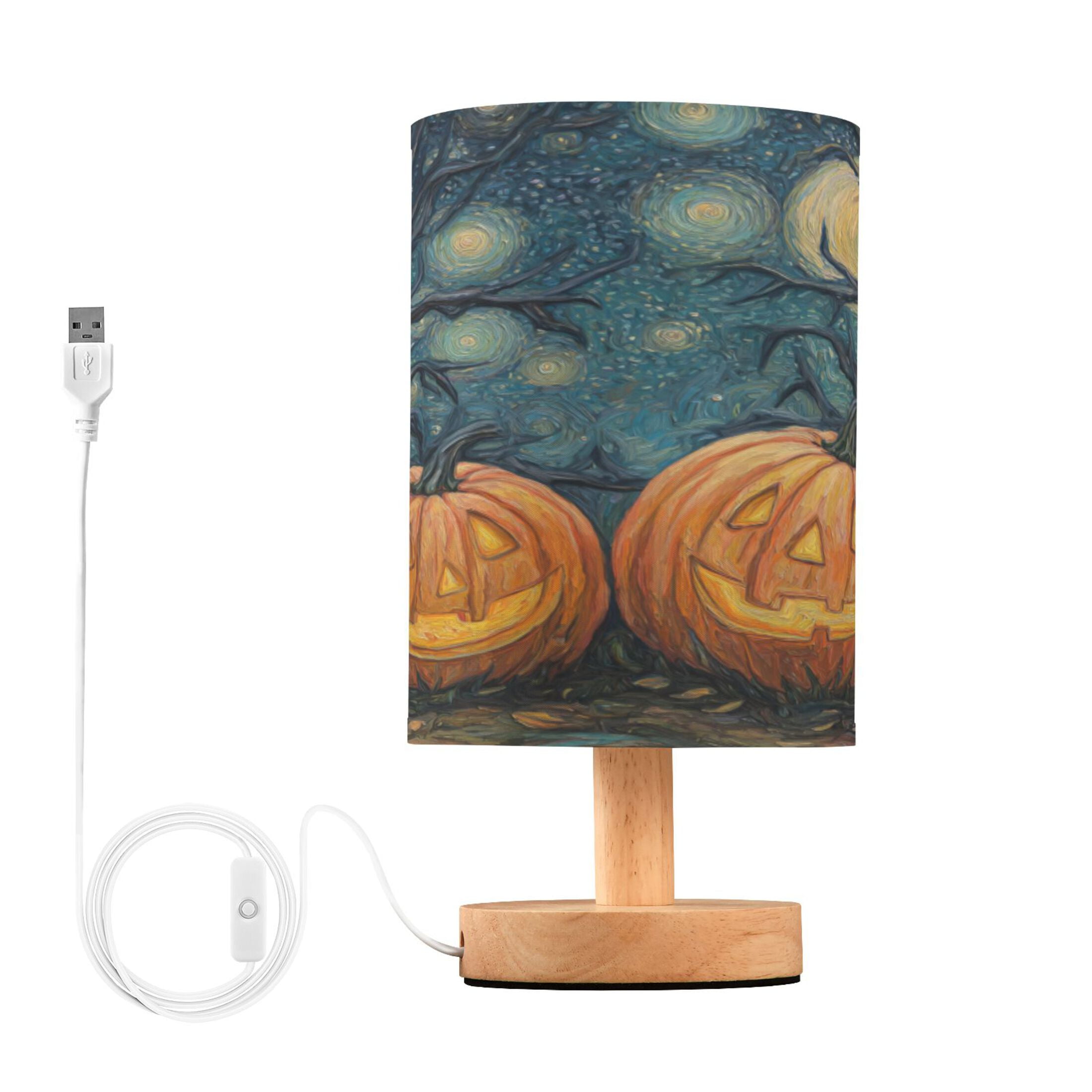RMDQTR LED Push-Button Switch Warm-Tone Desk Lamp Plug-and-Play No ...