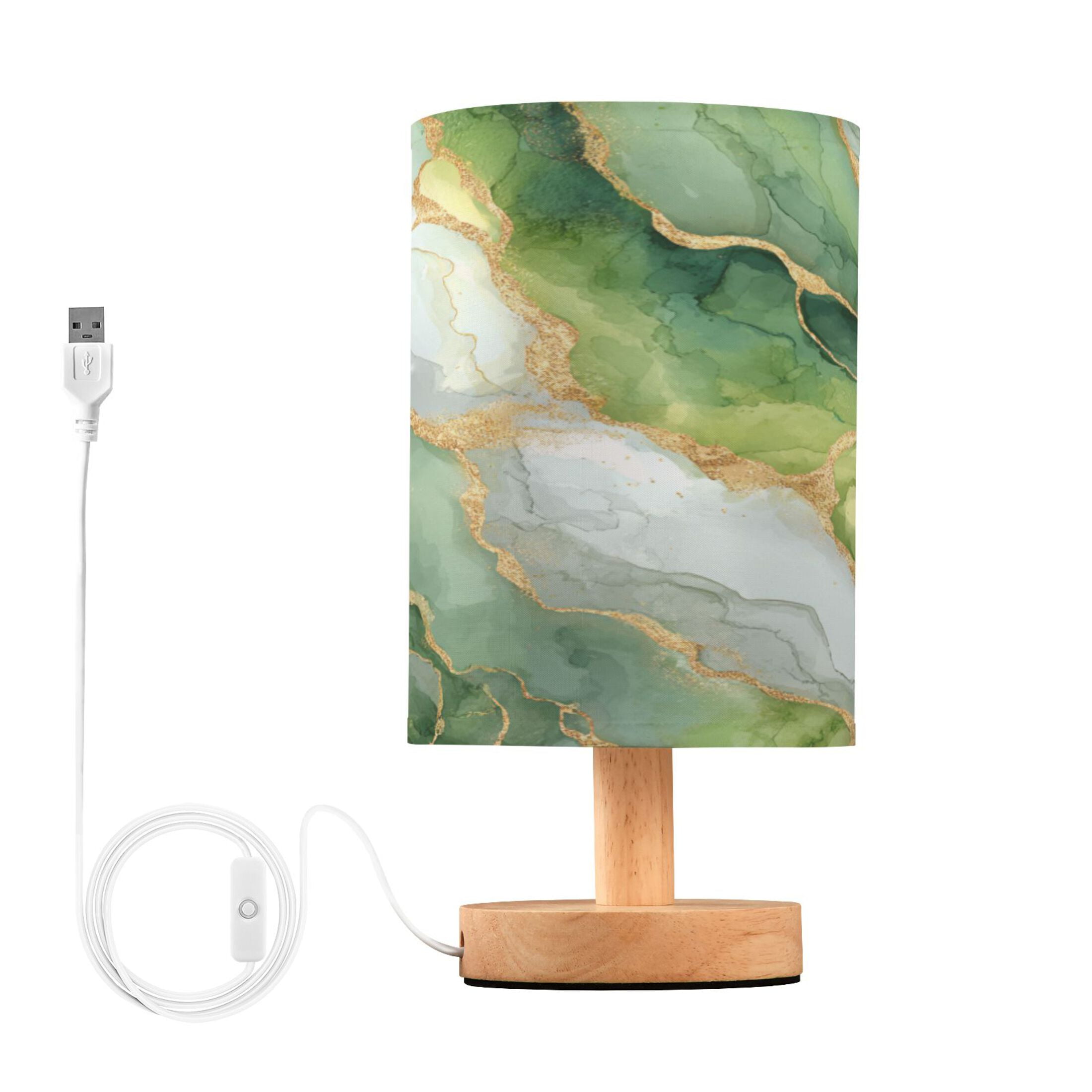 RMDQTR LED Push-Button Switch Warm-Tone Desk Lamp Plug-and-Play No ...