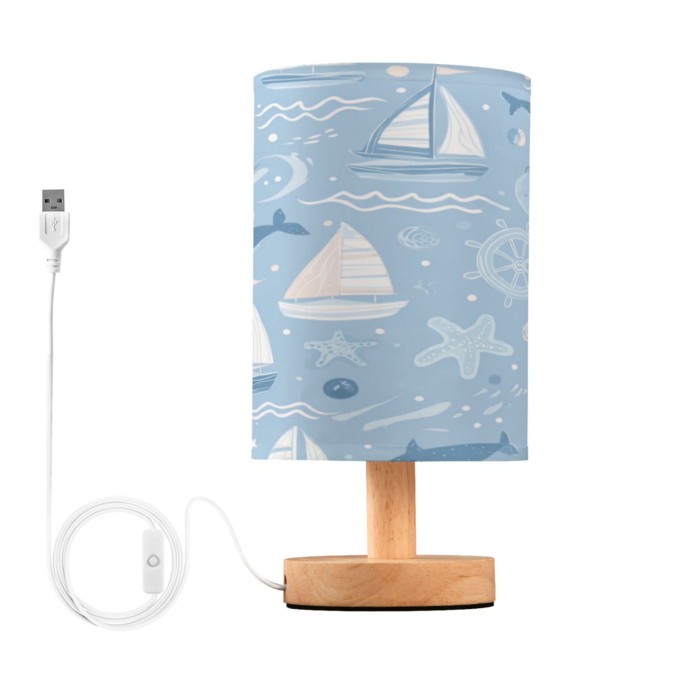 RMDQTR LED Push-Button Switch Warm-Tone Desk Lamp Plug-and-Play No ...