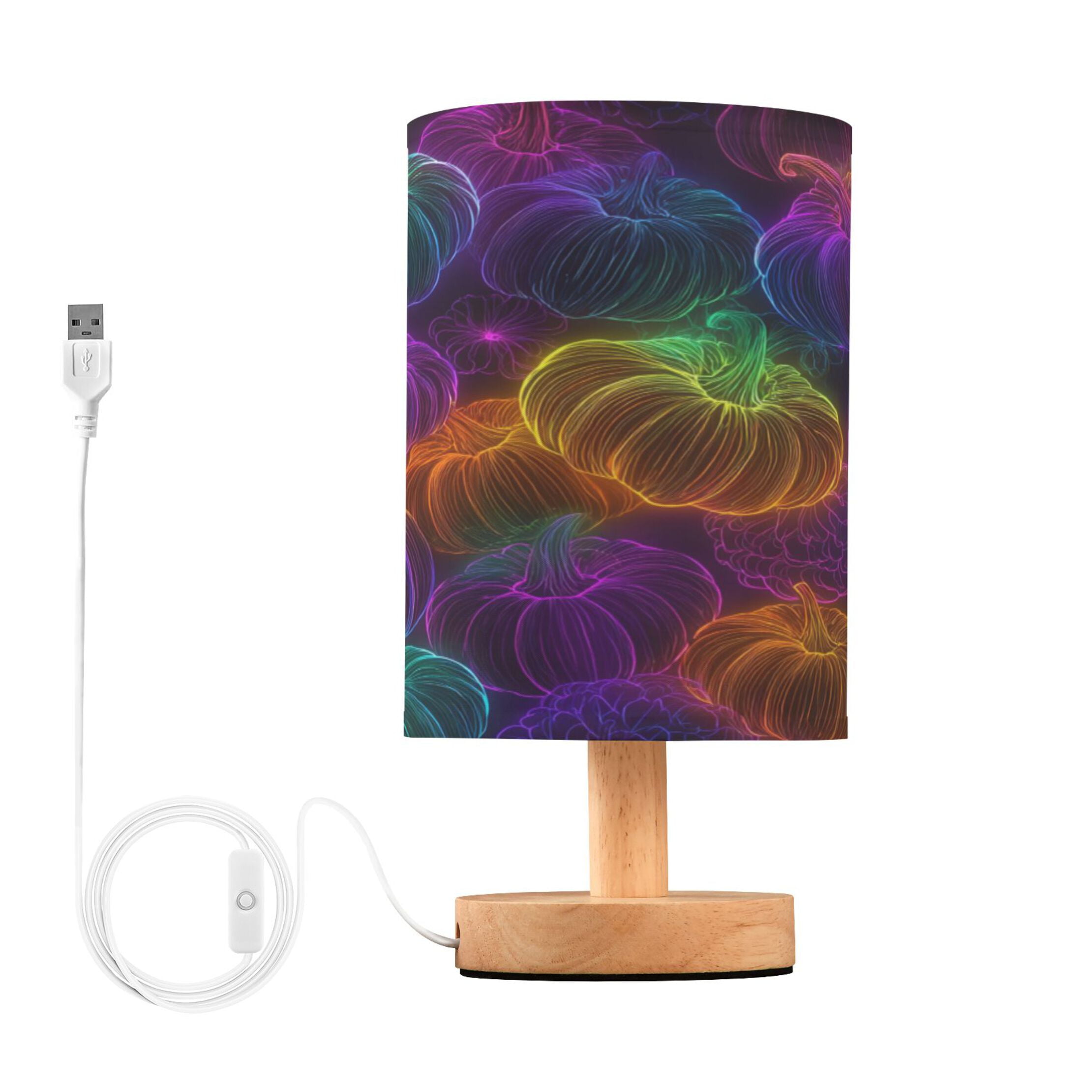 RMDQTR LED Push-Button Switch Warm-Tone Desk Lamp Plug-and-Play No ...