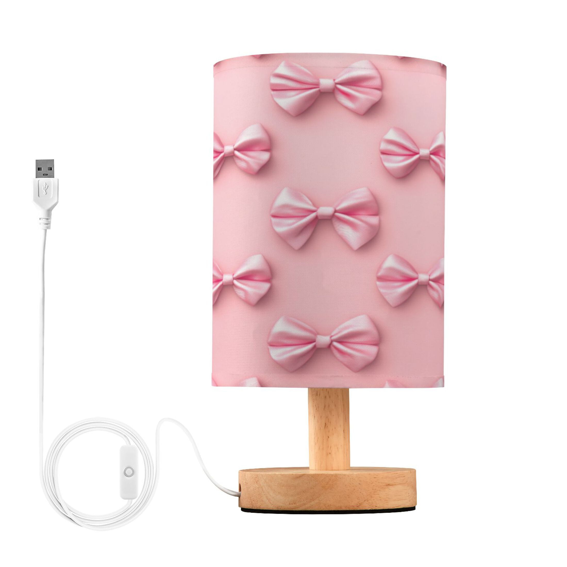 RMDQTR LED Push-Button Switch Warm-Tone Desk Lamp Plug-and-Play No ...