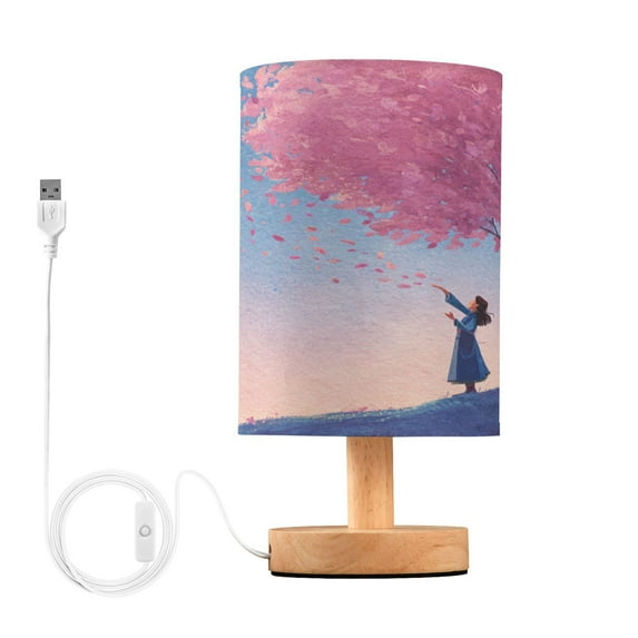 RMDQTR LED Push-Button Switch Warm-Tone Desk Lamp Plug-and-Play No ...