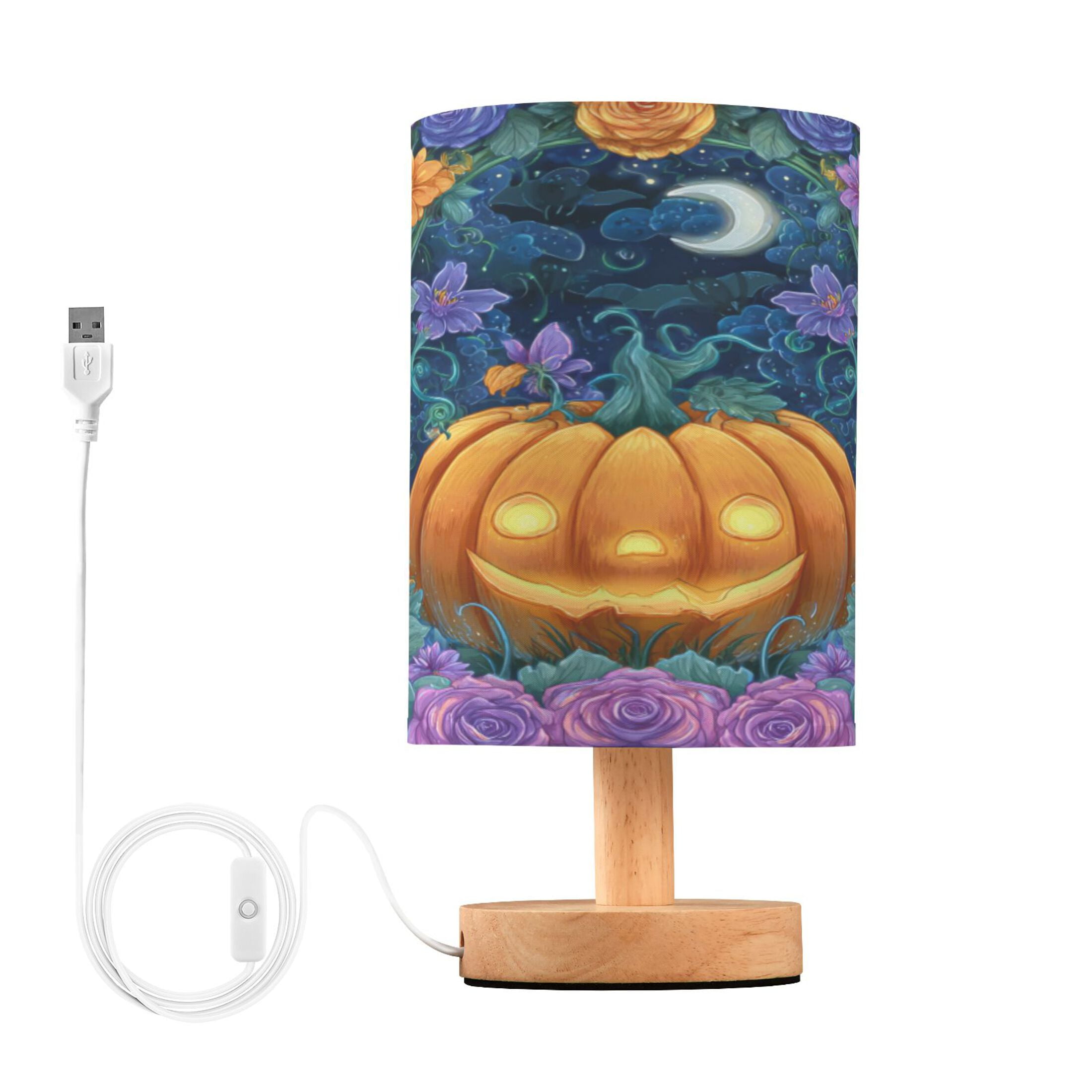 RMDQTR LED Push-Button Switch Warm-Tone Desk Lamp Plug-and-Play No ...