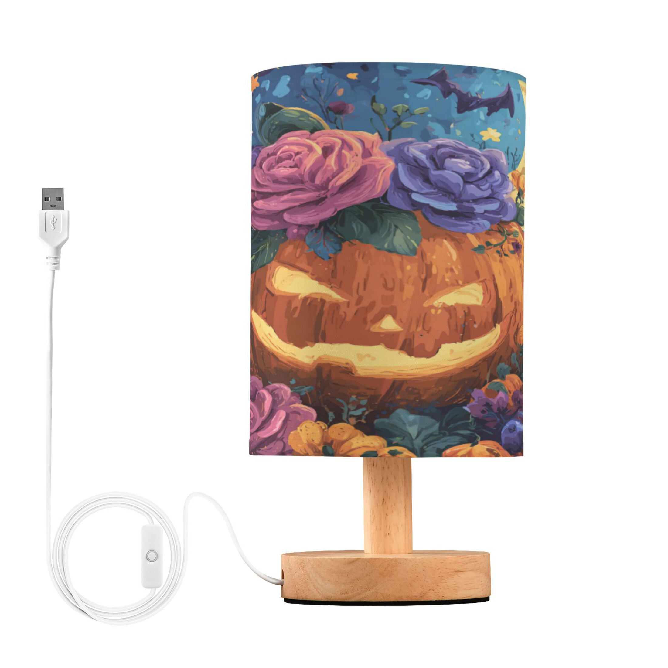 RMDQTR LED Push-Button Switch Warm-Tone Desk Lamp Plug-and-Play No ...