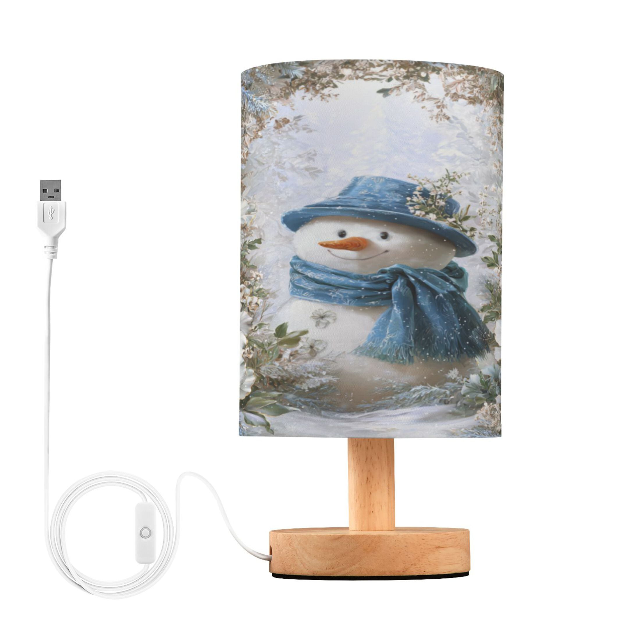 RMDQTR LED Push-Button Switch Warm-Tone Desk Lamp Plug-and-Play No ...