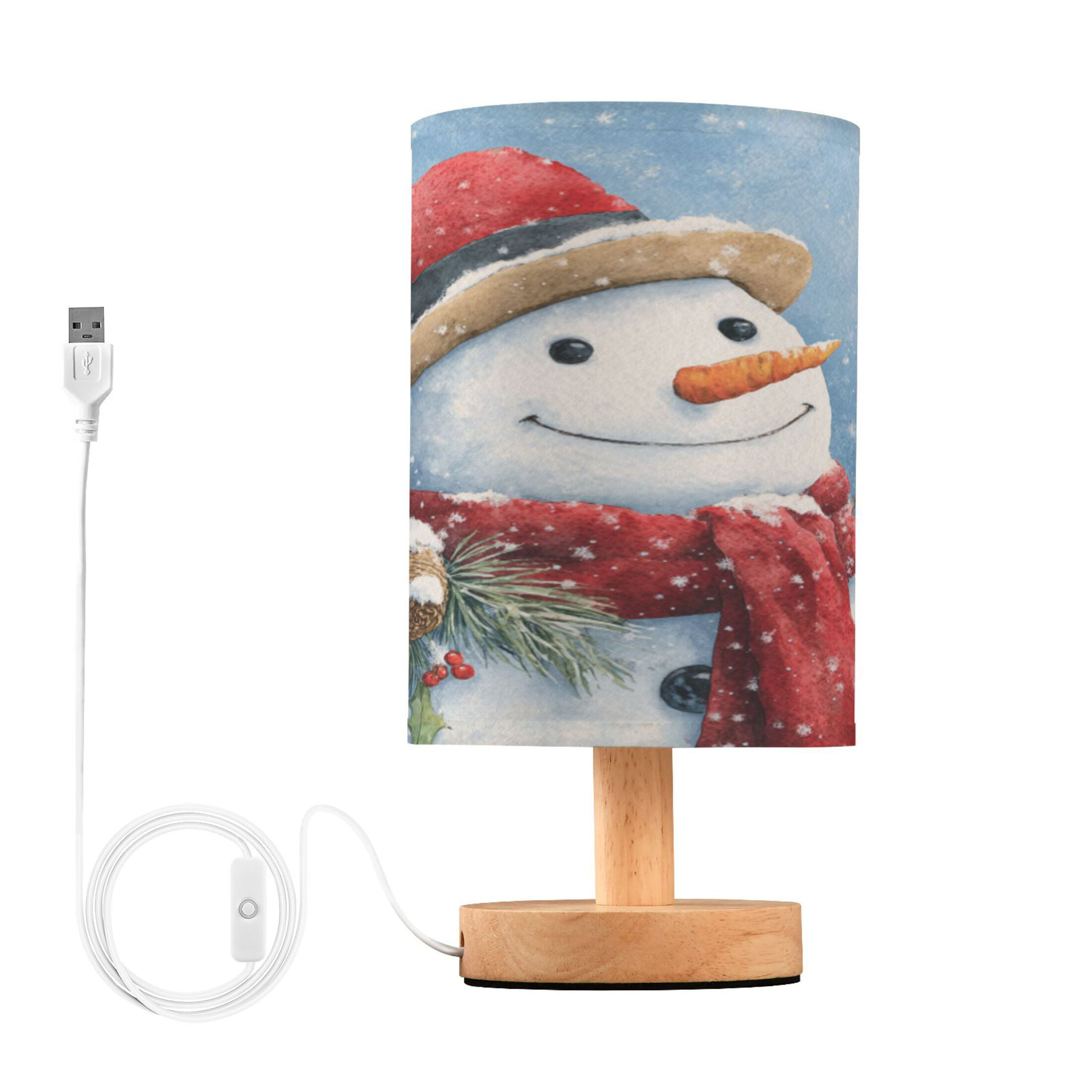 RMDQTR LED Push-Button Switch Warm-Tone Desk Lamp Plug-and-Play No ...