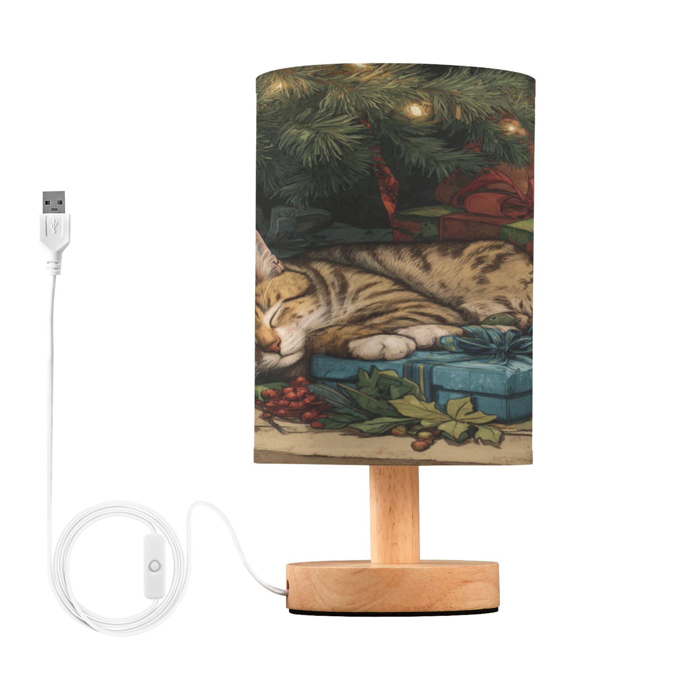 RMDQTR LED Push-Button Switch Warm-Tone Desk Lamp Plug-and-Play No ...