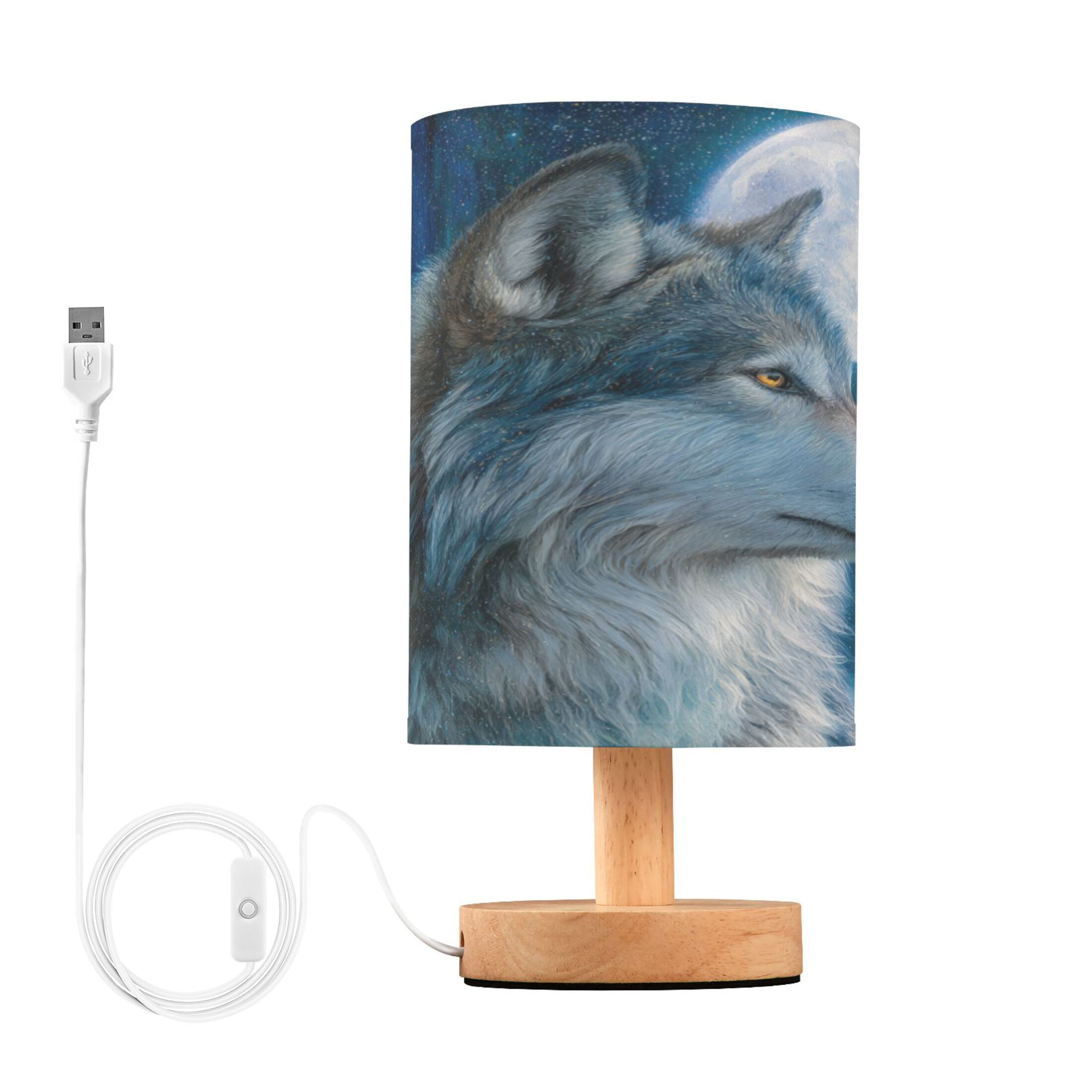 RMDQTR LED Push-Button Switch Warm-Tone Desk Lamp Plug-and-Play No ...