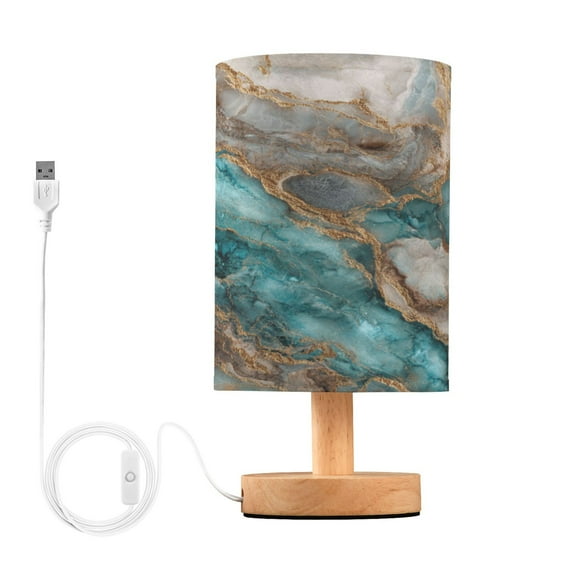 RMDQTR LED Push-Button Switch Warm-Tone Desk Lamp Plug-and-Play No ...
