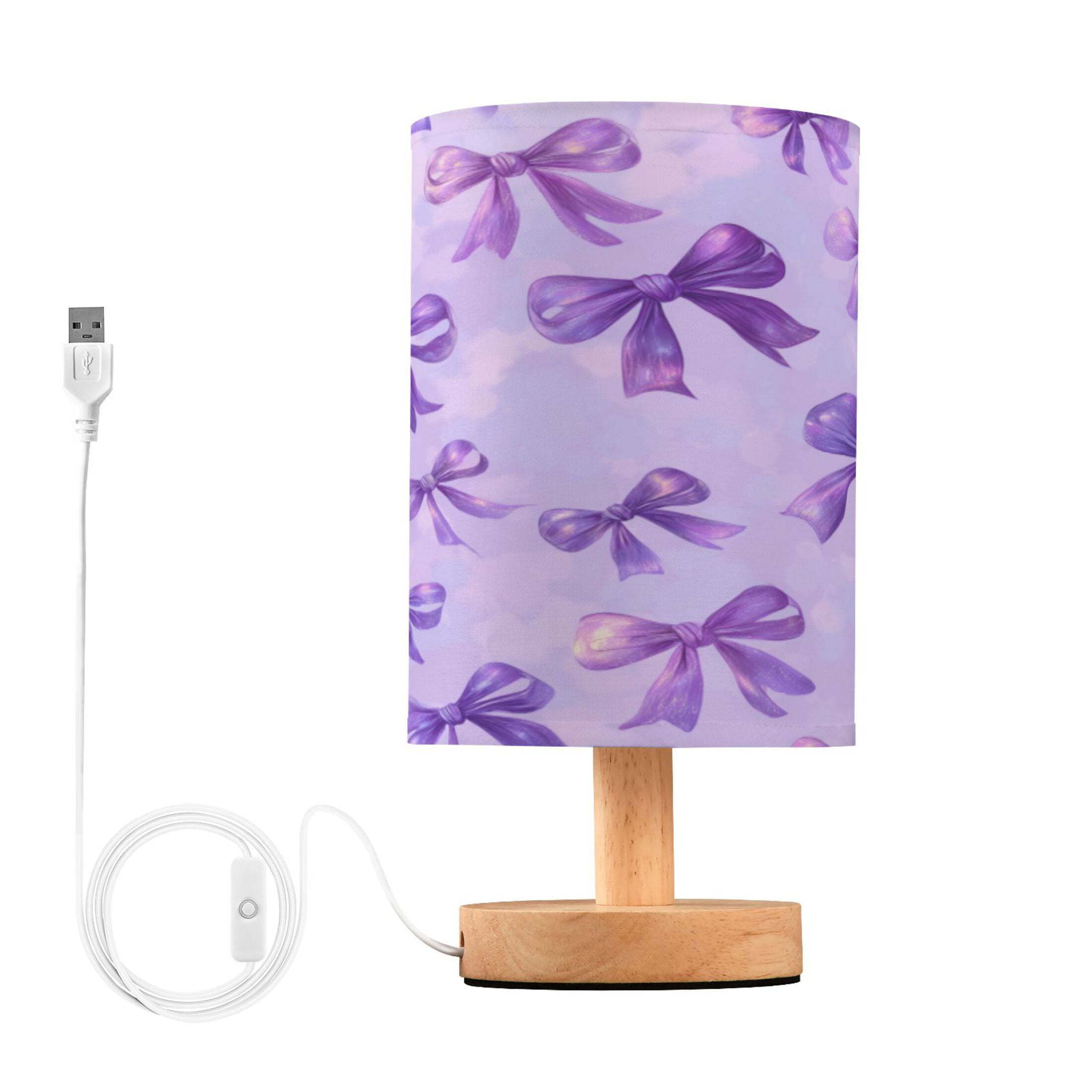 RMDQTR LED Push-Button Switch Warm-Tone Desk Lamp Plug-and-Play No ...