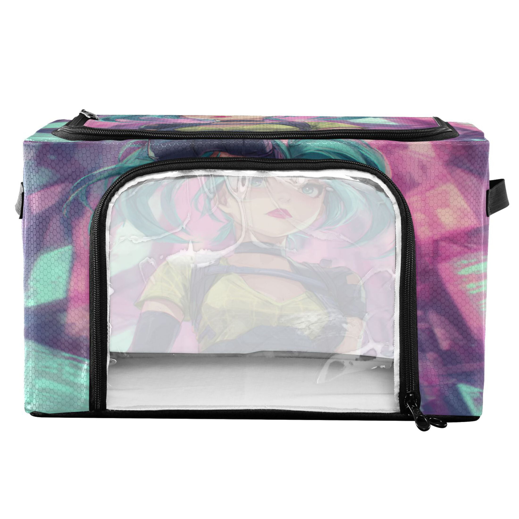 RMDQTR Waterproof Double Opening Foldable Storage Bin with Iron Frame ...