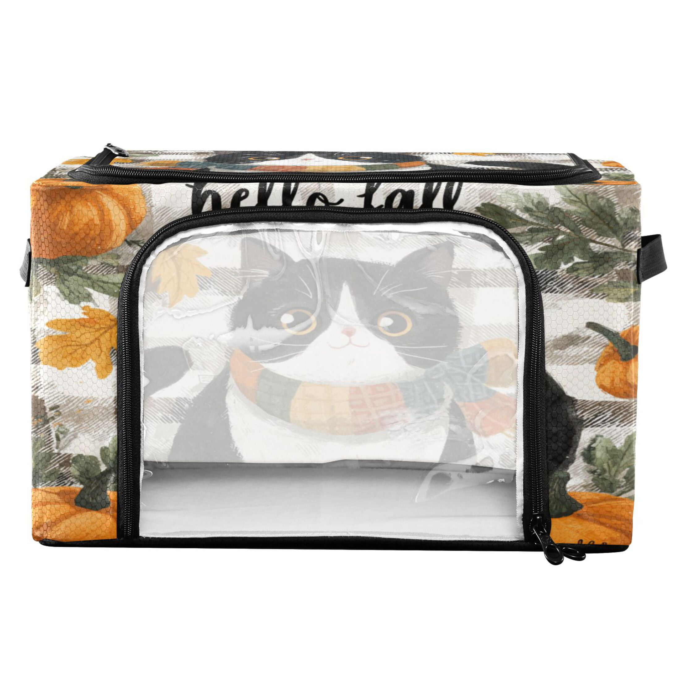RMDQTR Waterproof Double Opening Foldable Storage Bin with Iron Frame ...