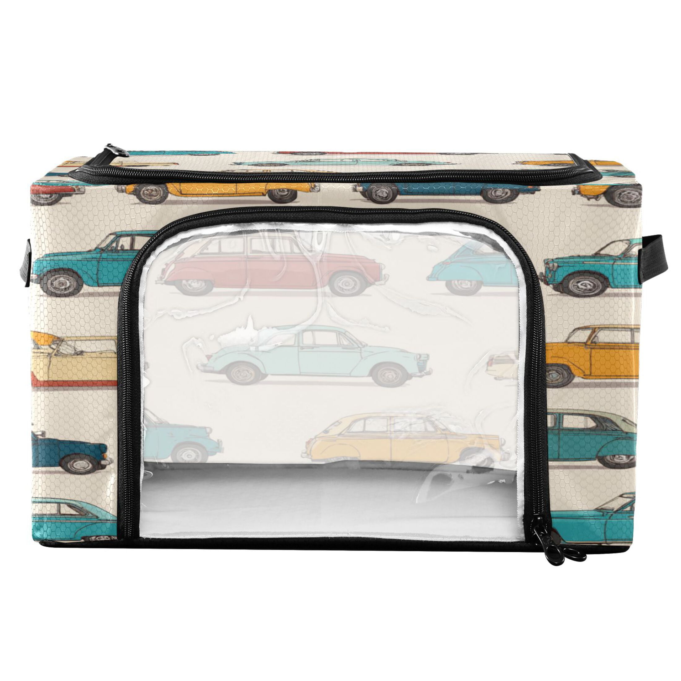 RMDQTR Waterproof Double Opening Foldable Storage Bin with Iron Frame ...