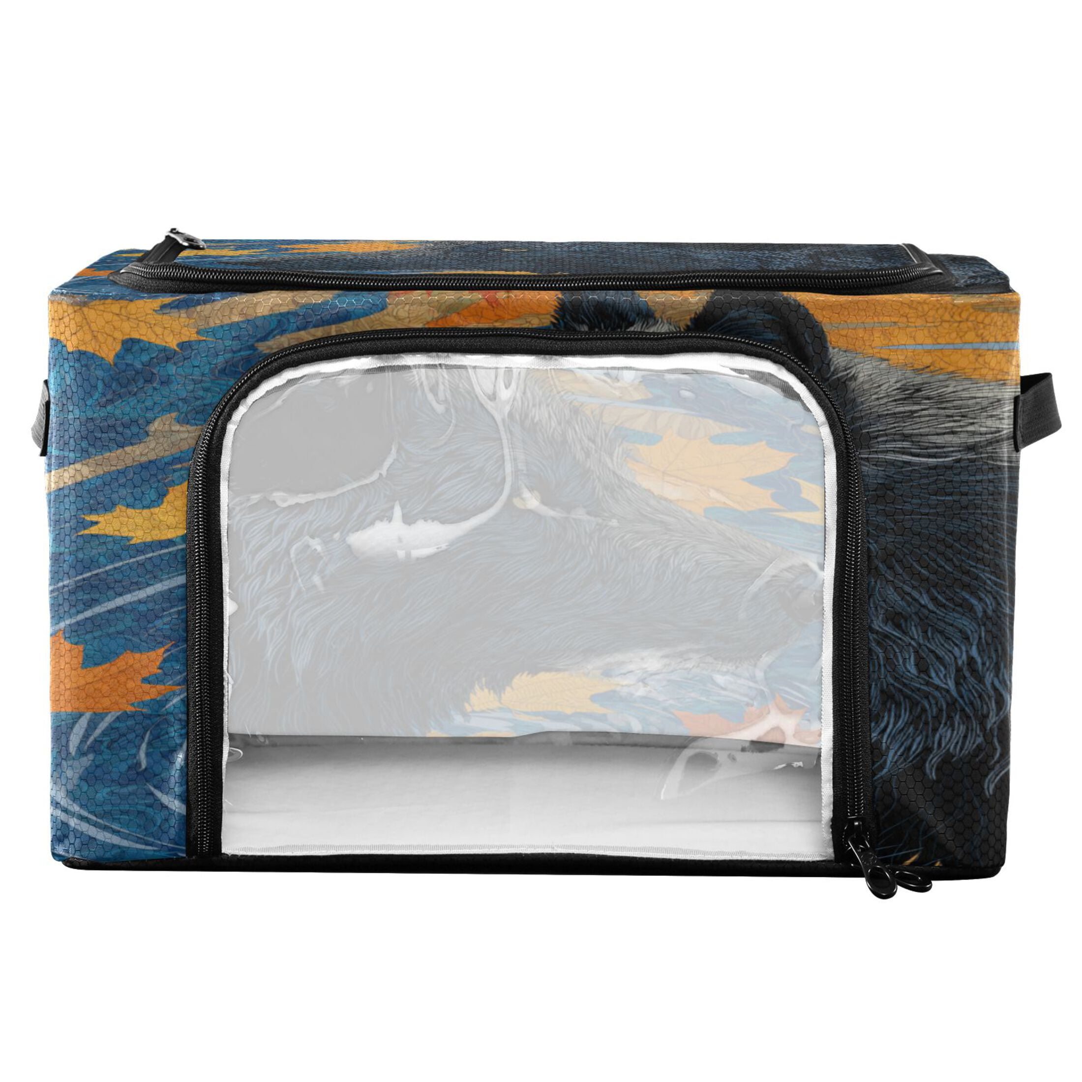 RMDQTR Waterproof Double Opening Foldable Storage Bin with Iron Frame ...