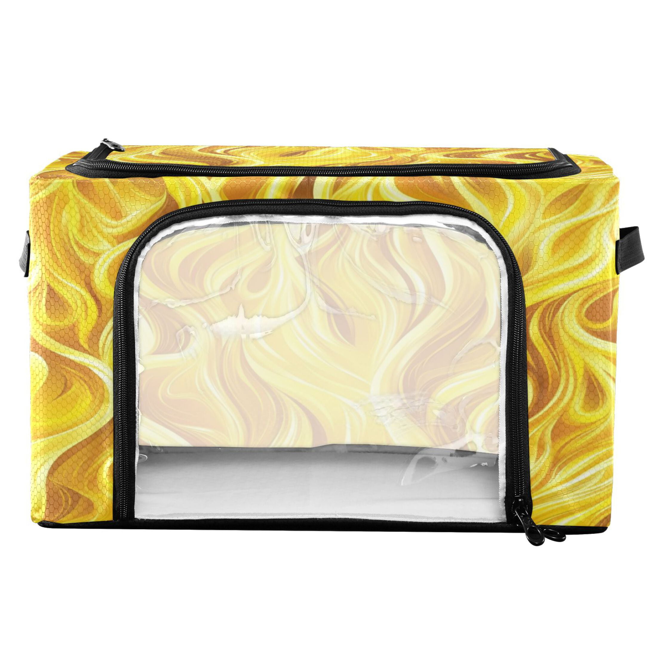 RMDQTR Waterproof Double Opening Foldable Storage Bin with Iron Frame ...