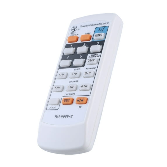 RMF989+2 Remote Control for Ceiling Fan Wall Fan Remote Controller ...