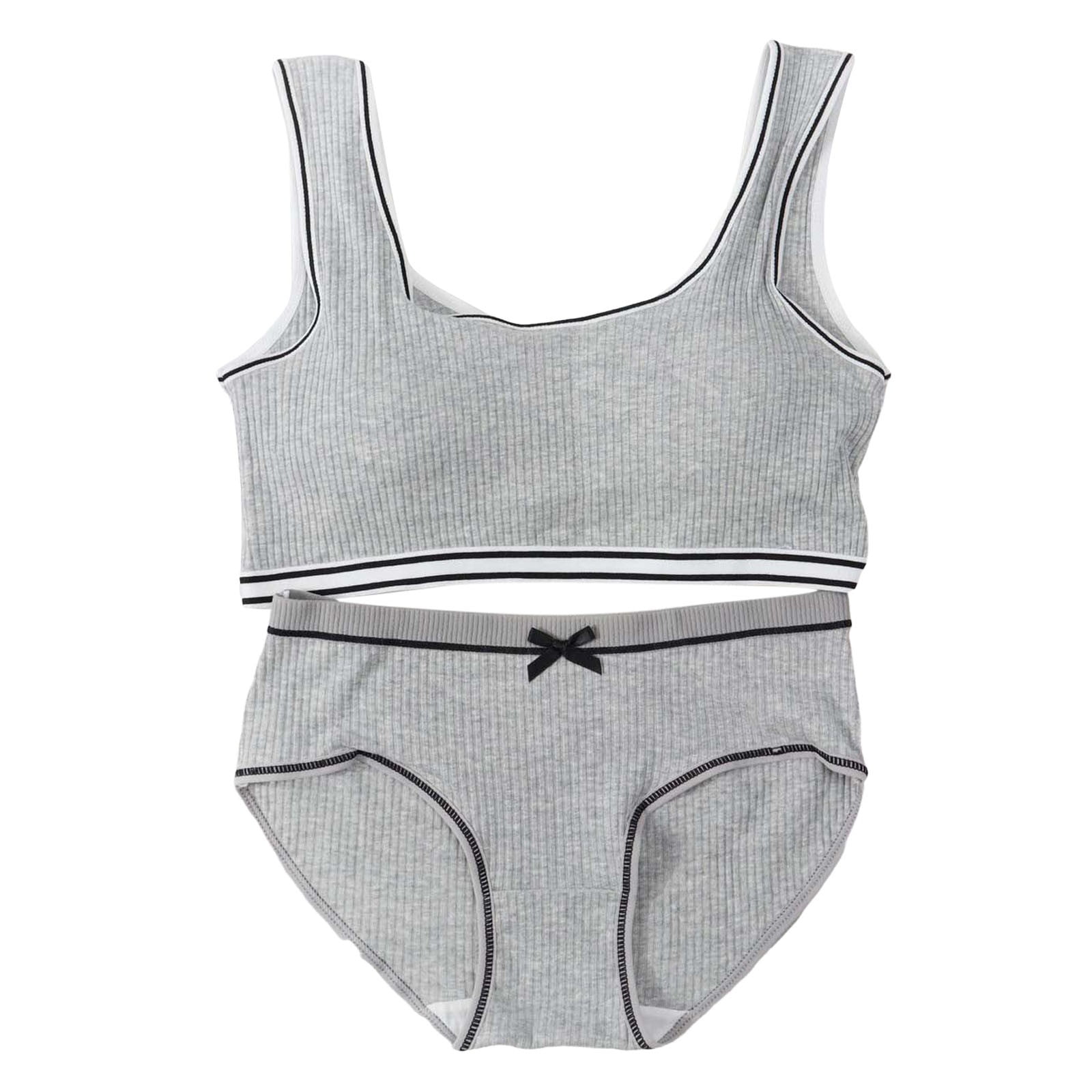 RMGVDSD Big Girls Underwear Set Comfortable Breathable Bralettes ...
