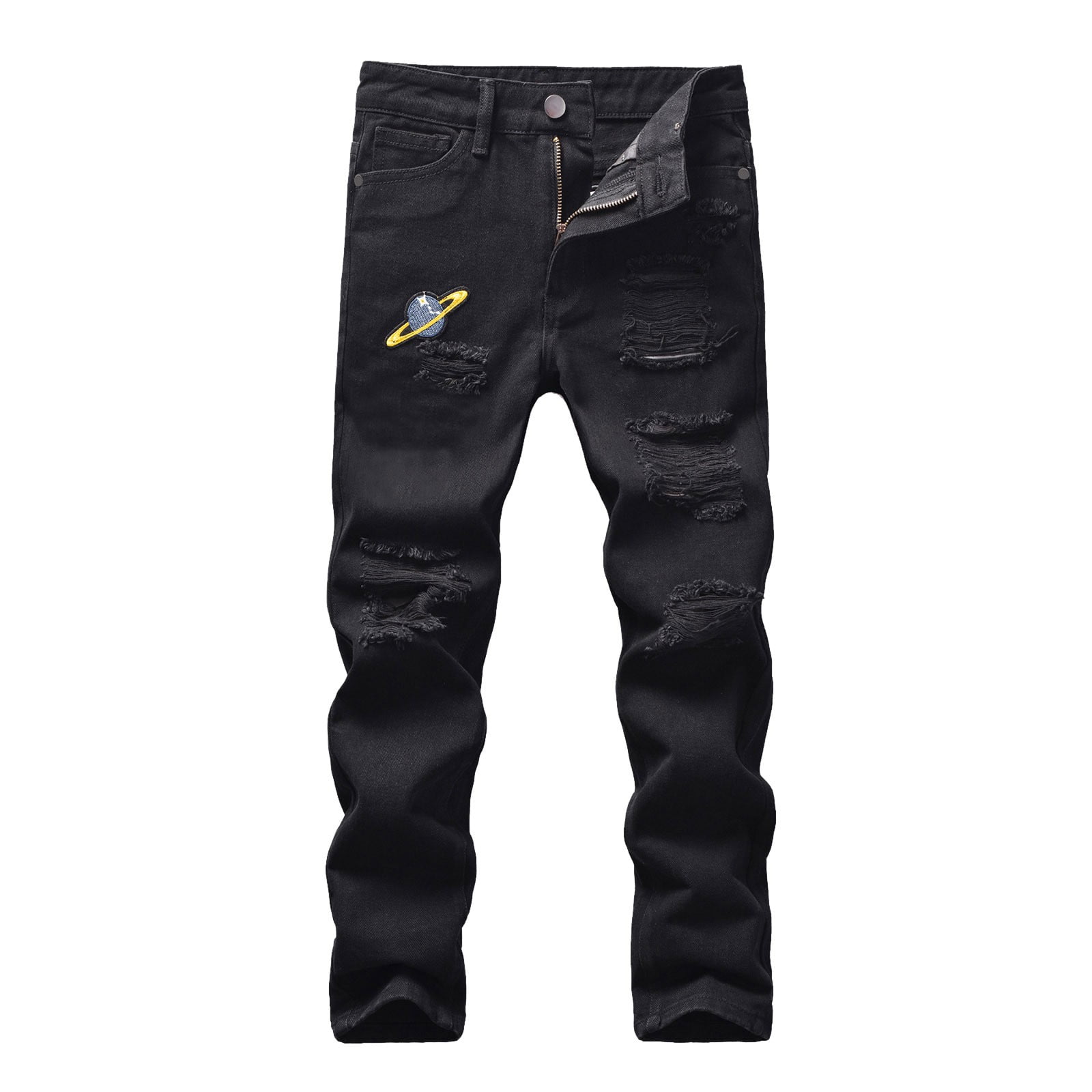 RMGVDSD Boy's Stretch Comfy Ripped Jeans Boys Fit Ripped Distressed ...