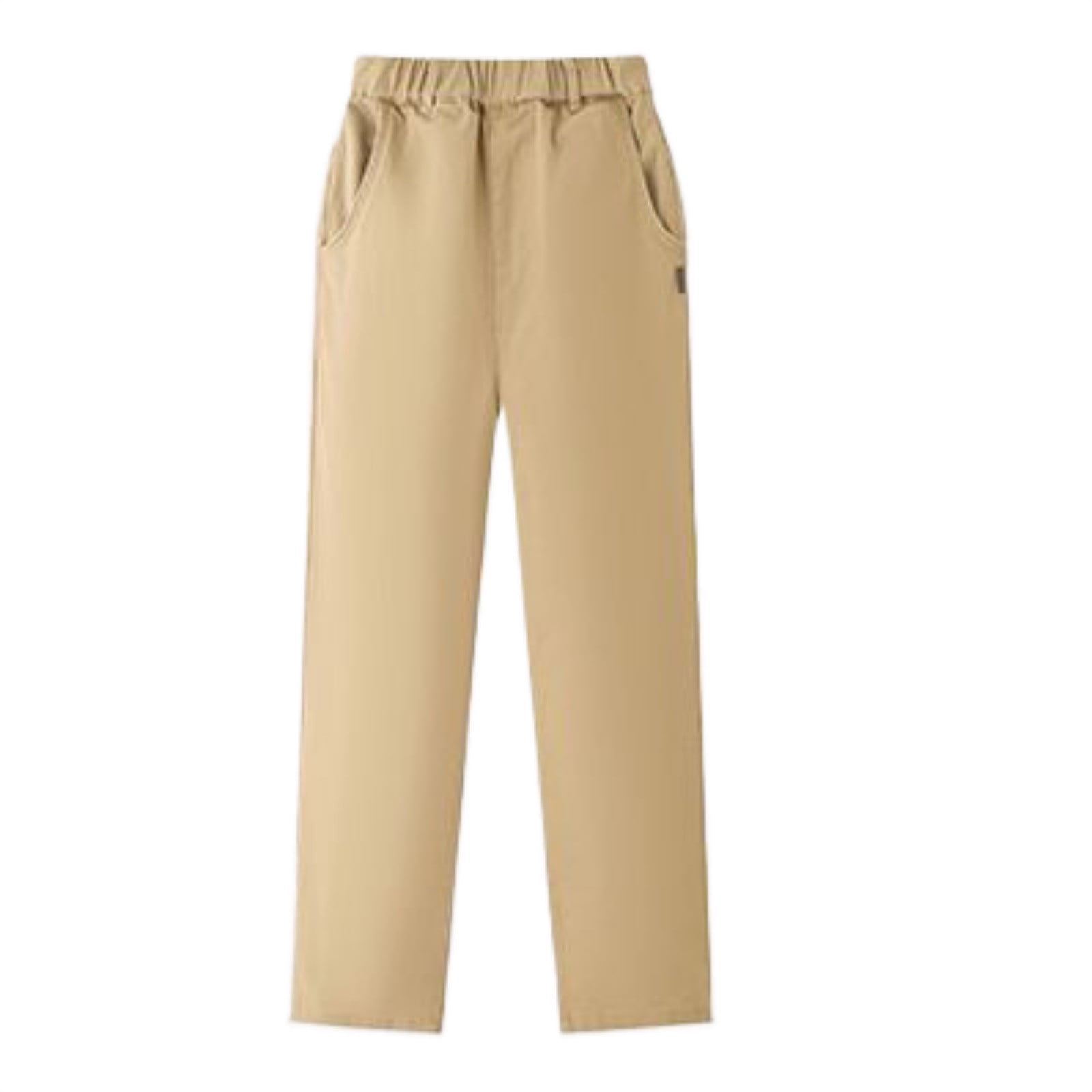 RMGVDSD Boys School Uniform Pants Khaki Casual Dress Trousers Elastic ...