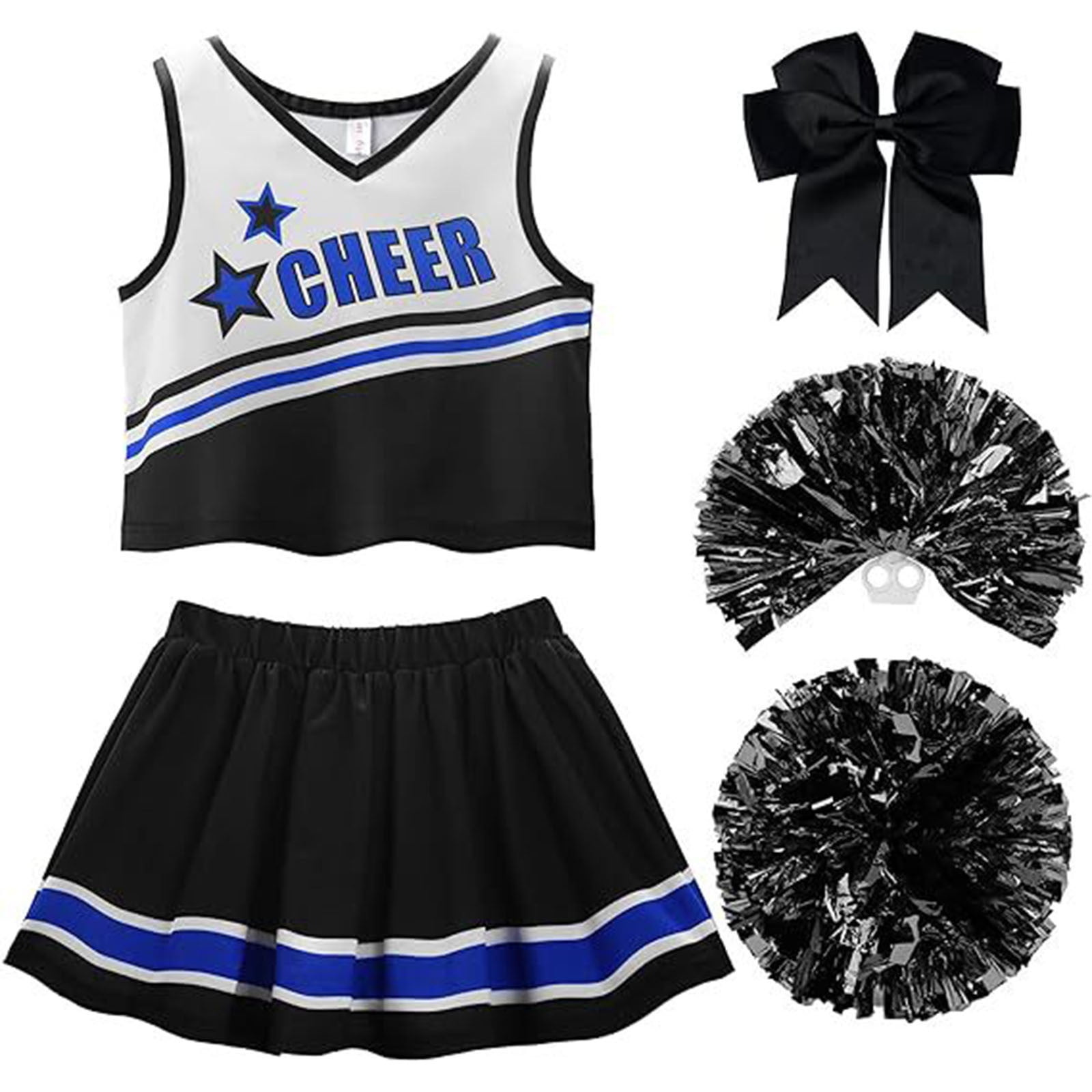 RMGVDSD Cute Baby Girl Clothes Set Girls' Cheerleading 3 Piece Set ...