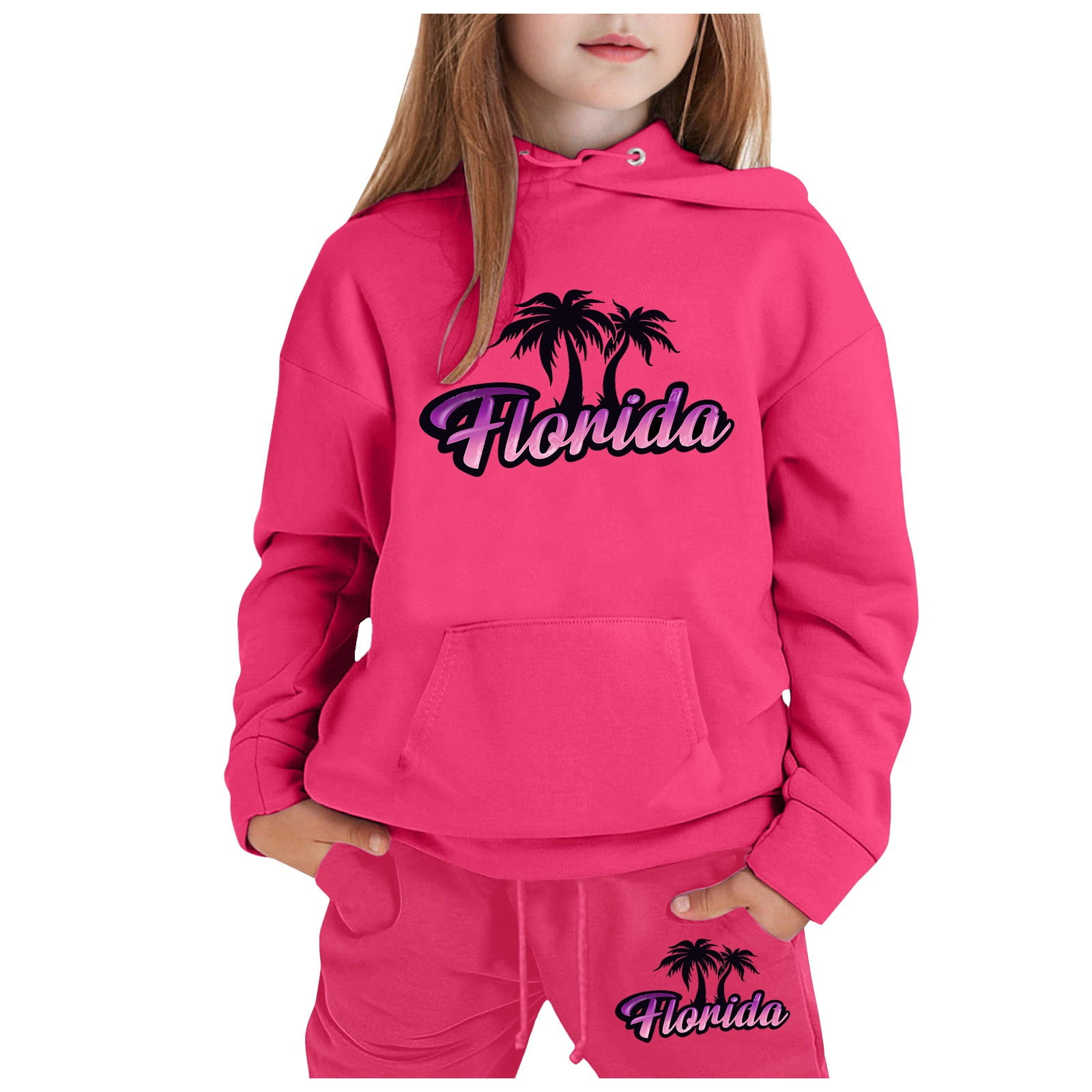 RMGVDSD Girls' Clothing Sets Sweatsuits Little & Big Children Long ...