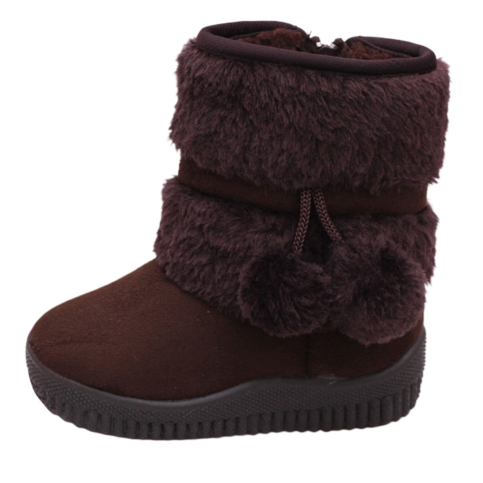 RMGVDSD Little Girls Boots Girls' Autumn Winter Boots Thick Soles Non ...