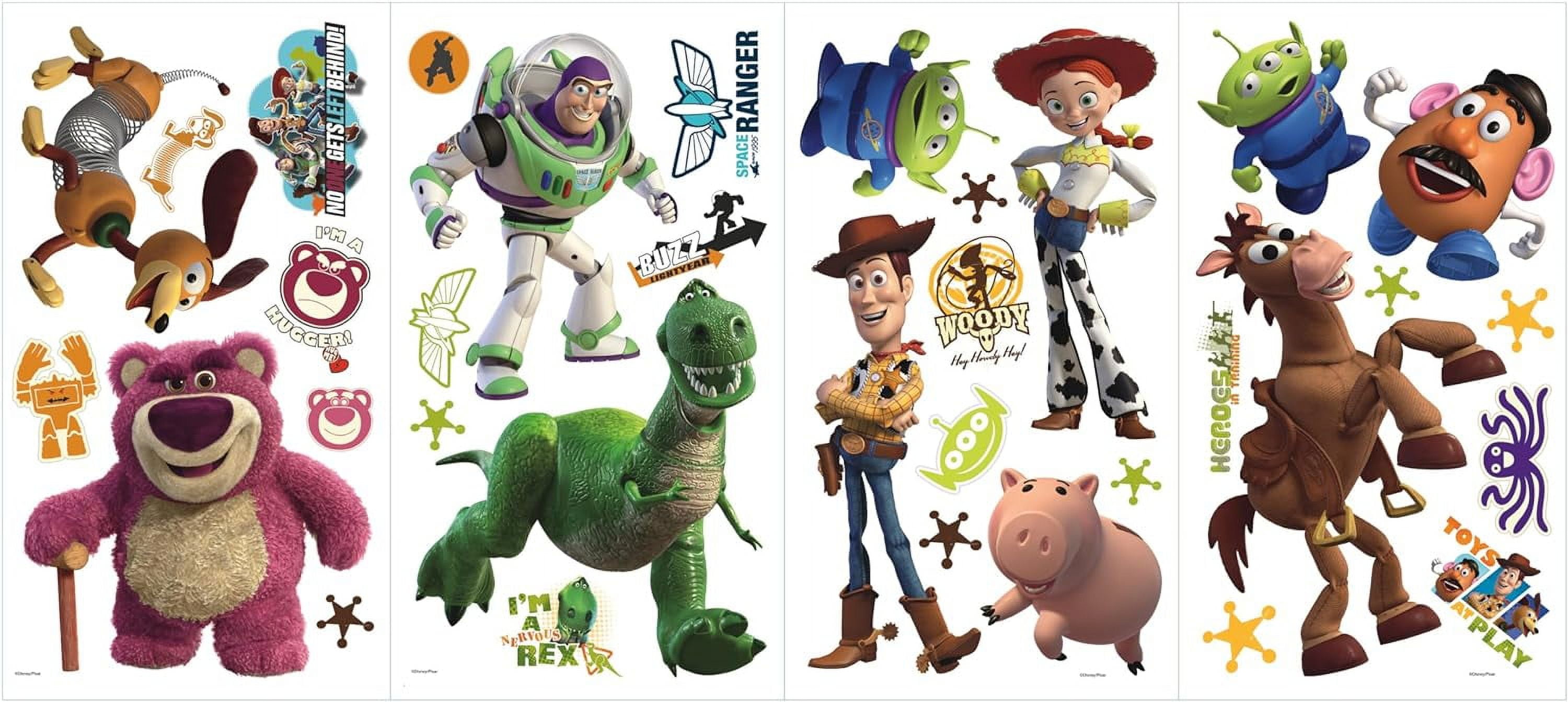 RMK1428SCS Toy Story 3 Peel and Stick Wall Decals - Walmart.com