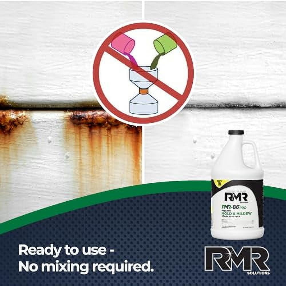 RMR-86 Pro Instant Mold Stain & Mildew Stain Remover - Contractor Grade ...
