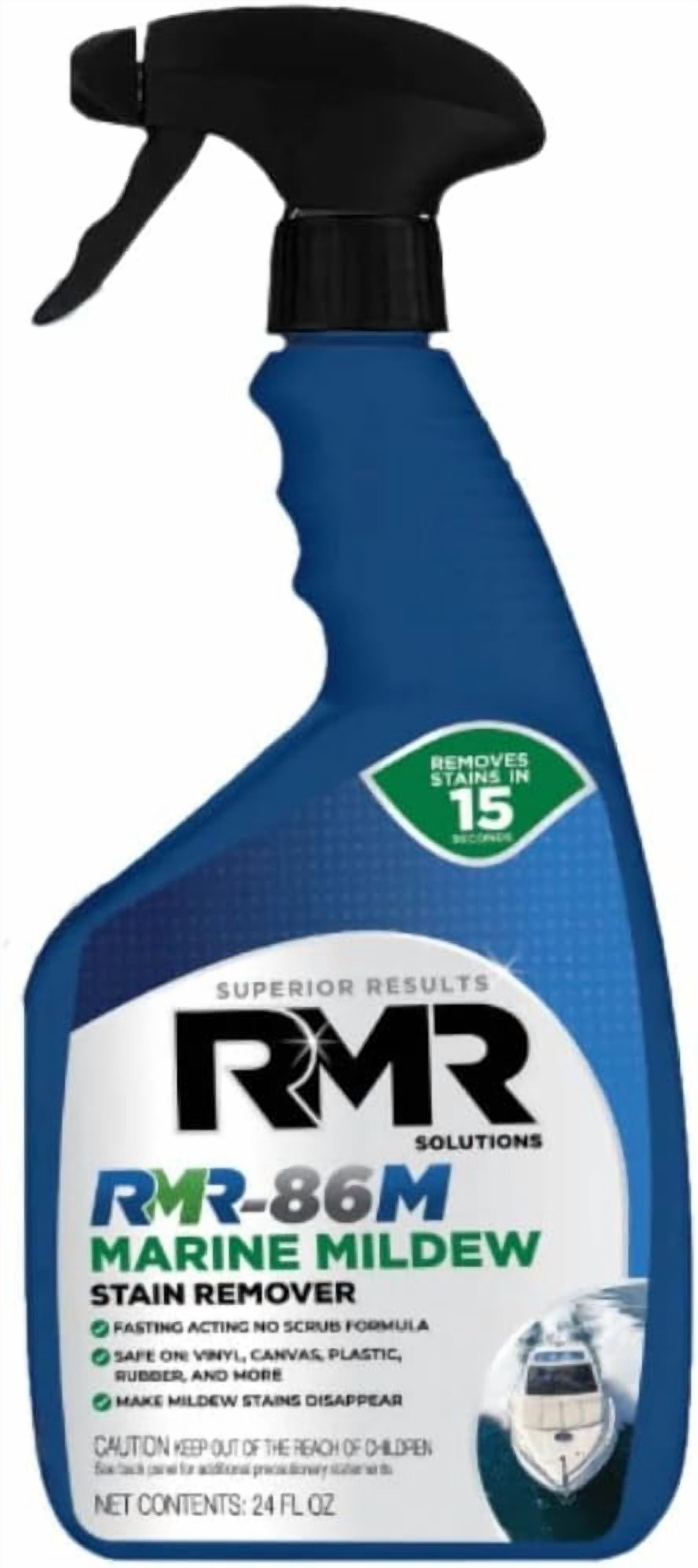 RMR-86M Marine Mildew-Stain Remover, Instantly Removes Mold Stains and ...