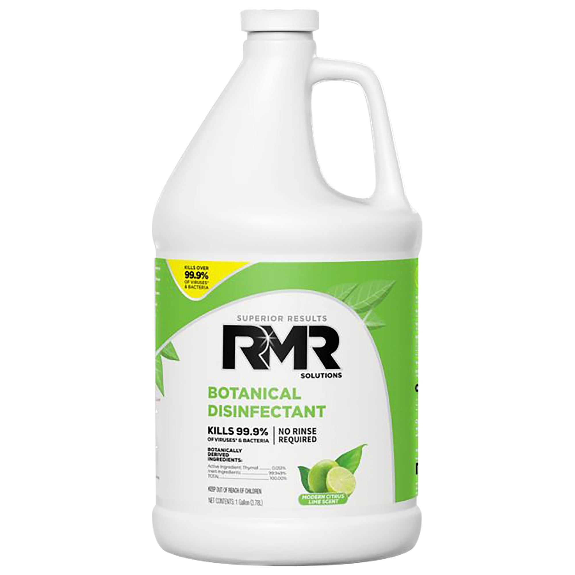 RMR Brands Botanical Disinfectant Spray, Citrus Lime, EPA Certified ...