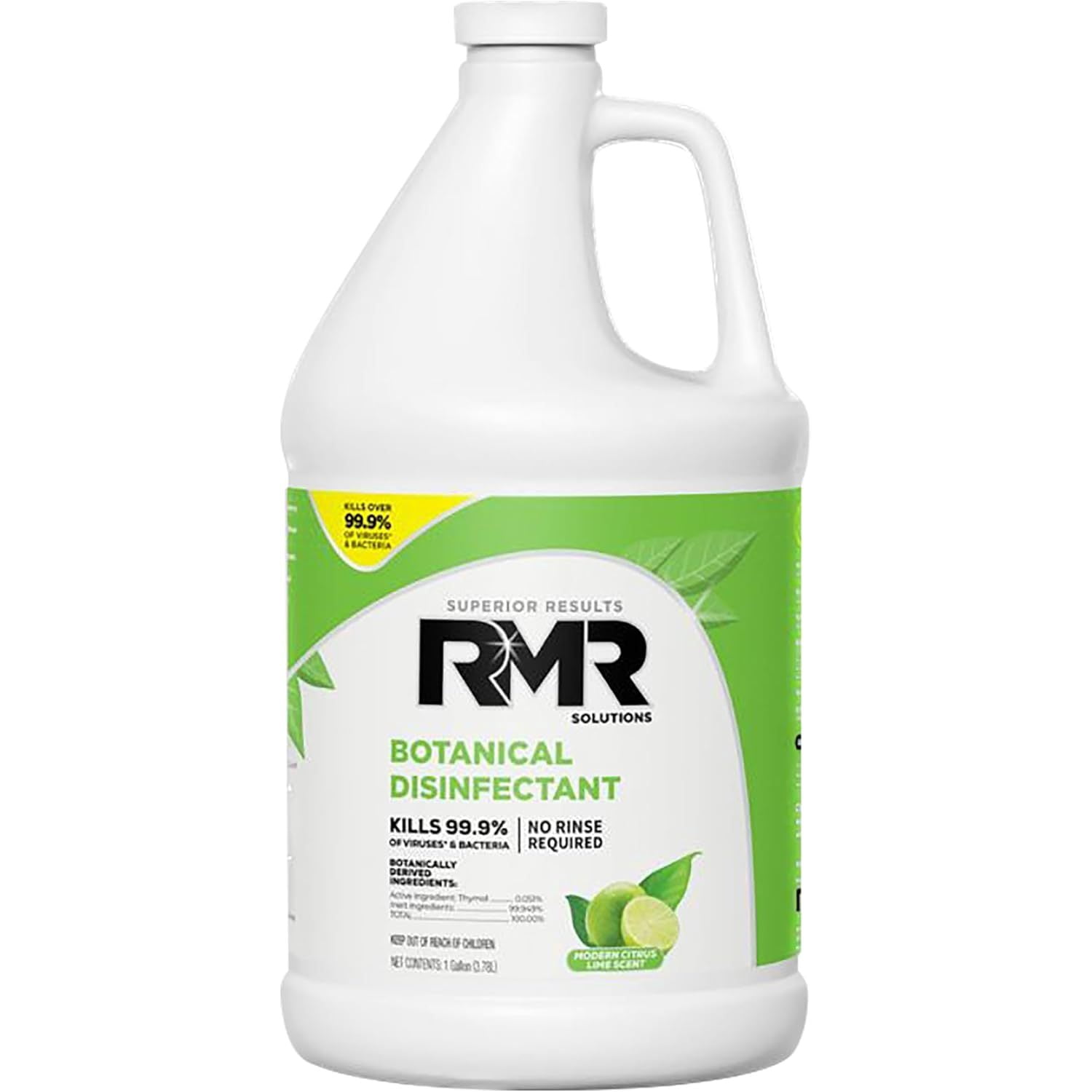 RMR Brands Botanical Disinfectant and Cleaner, Kills 99% of Household ...