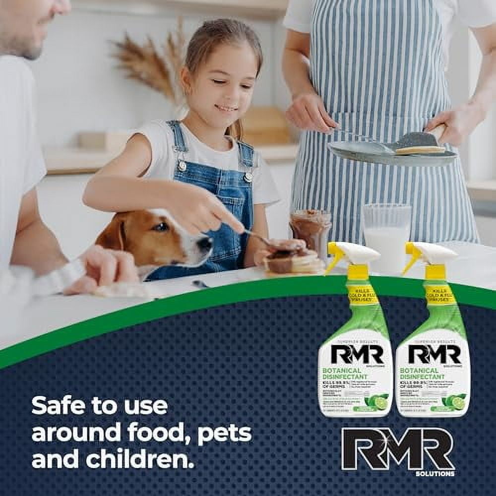 RMR Brands Botanical Disinfectant and Cleaner, Kills 99% of Household ...
