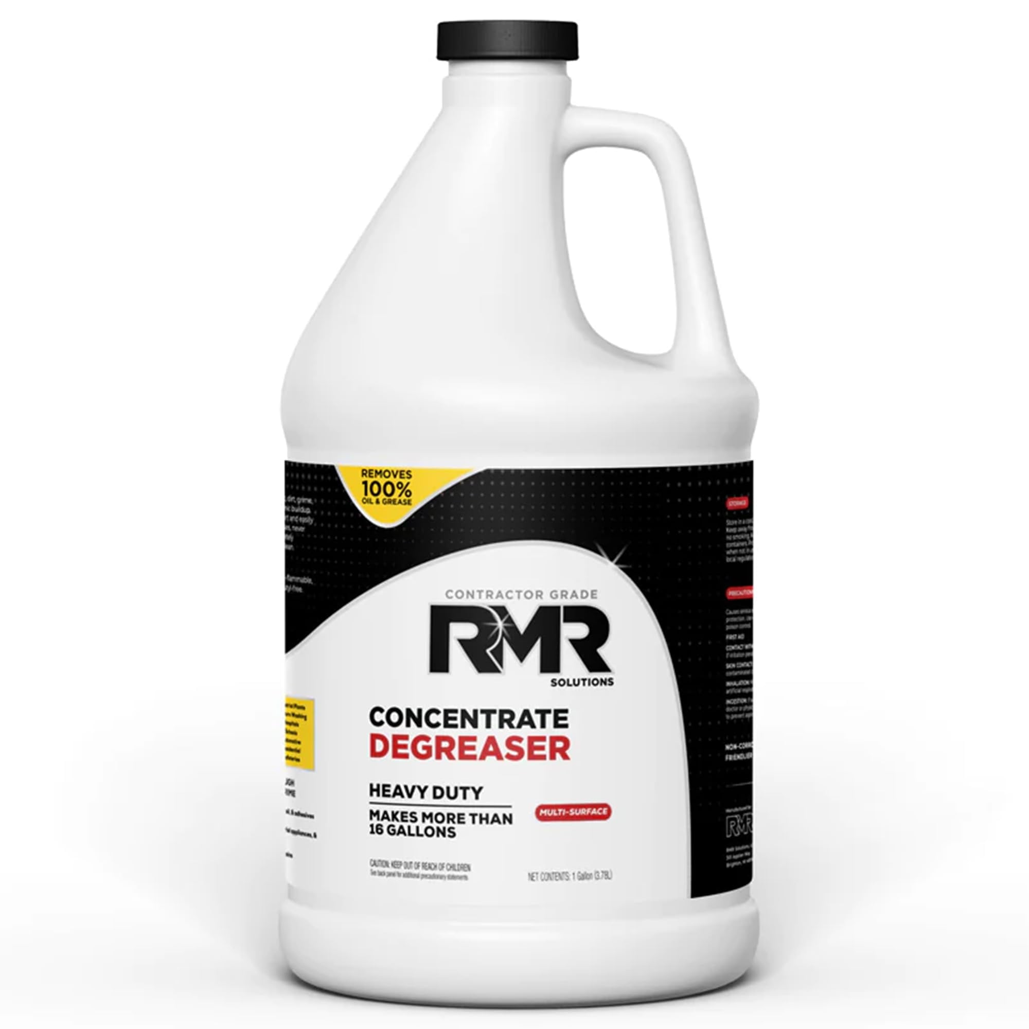 RMR Degreaser Concentrate, Heavy-Duty Cleaner, 1 Gallon Makes Over 18 ...