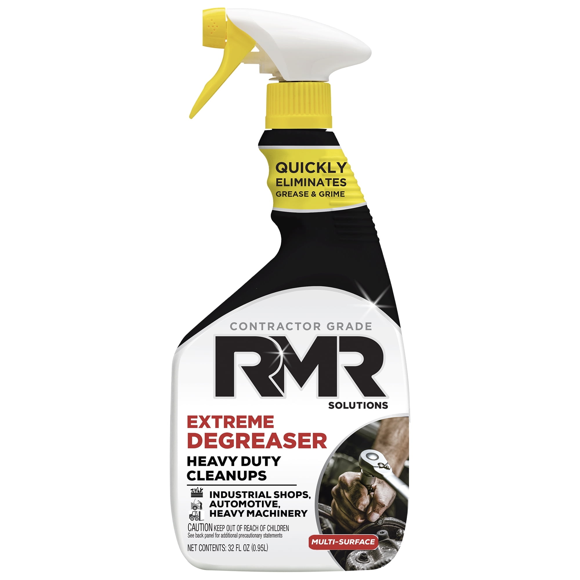 RMR Degreaser Concentrate, Heavy-Duty Cleaner, 32 Ounces Makes up to 4 ...