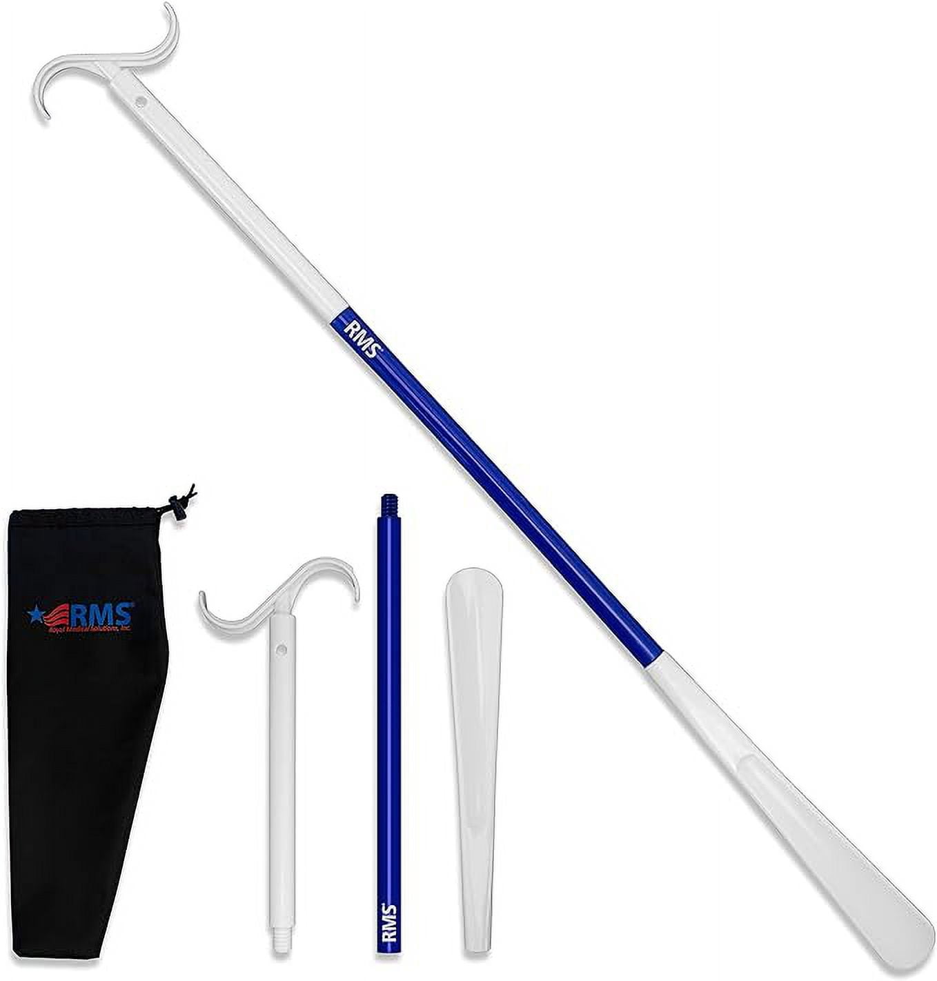 RMS 35.5 Inch Extra Long Shoe Horn Dressing Stick Aid Helper with ...