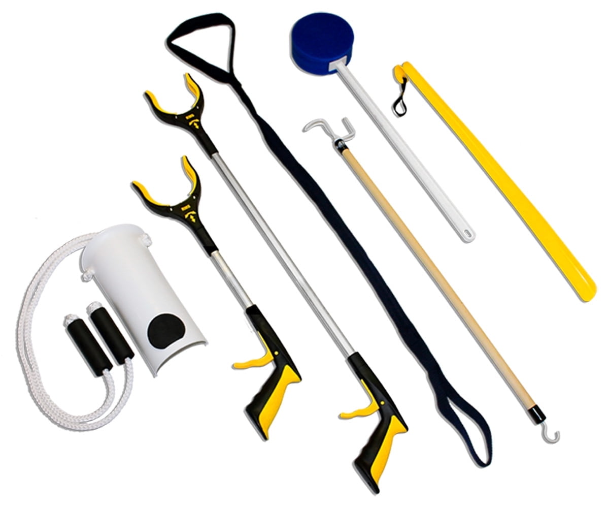 RMS 7-Piece Hip Knee Kit: Handicap Tools, Helper Device for Seniors ...