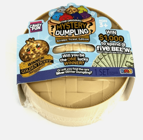 RMS Crazy Fun Dumpling Golden Ticket Squishy Stress Ball Set, (1 Piece ...