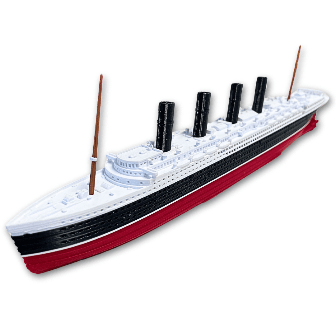 RMS Lusitania Model Ship 1 Ft Long By TitanicToyCo - Assembled Titanic ...