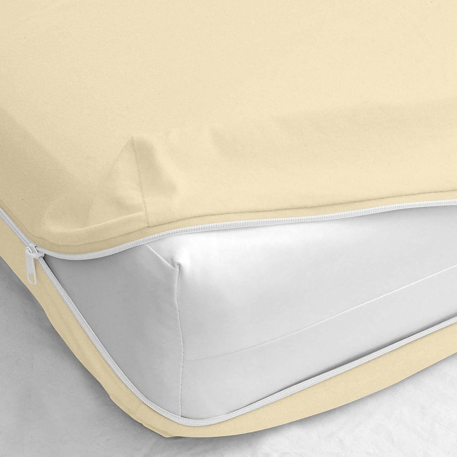 RMS Olympic Queen Size Zipper Fitted Sheet - 8 Inch Deep Pocket, Hotel ...