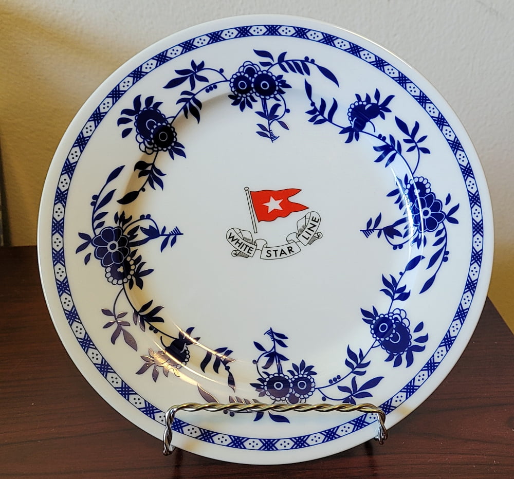 RMS Titanic 2nd Class Replica Salad Plate - Walmart.com