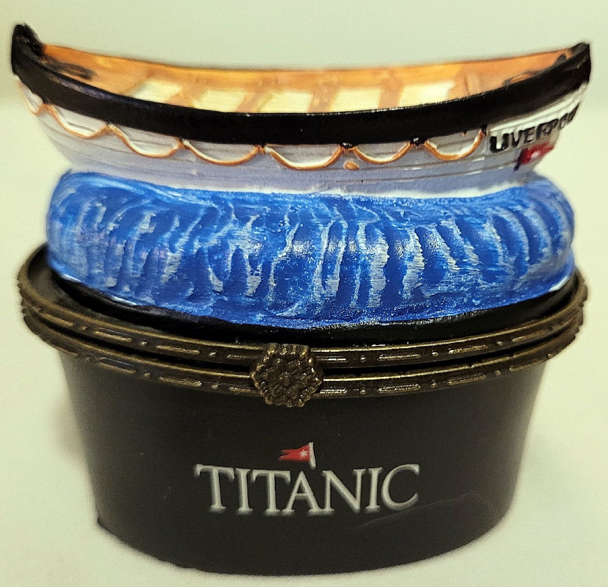 RMS Titanic Lifeboat Trinket Box - Walmart.com