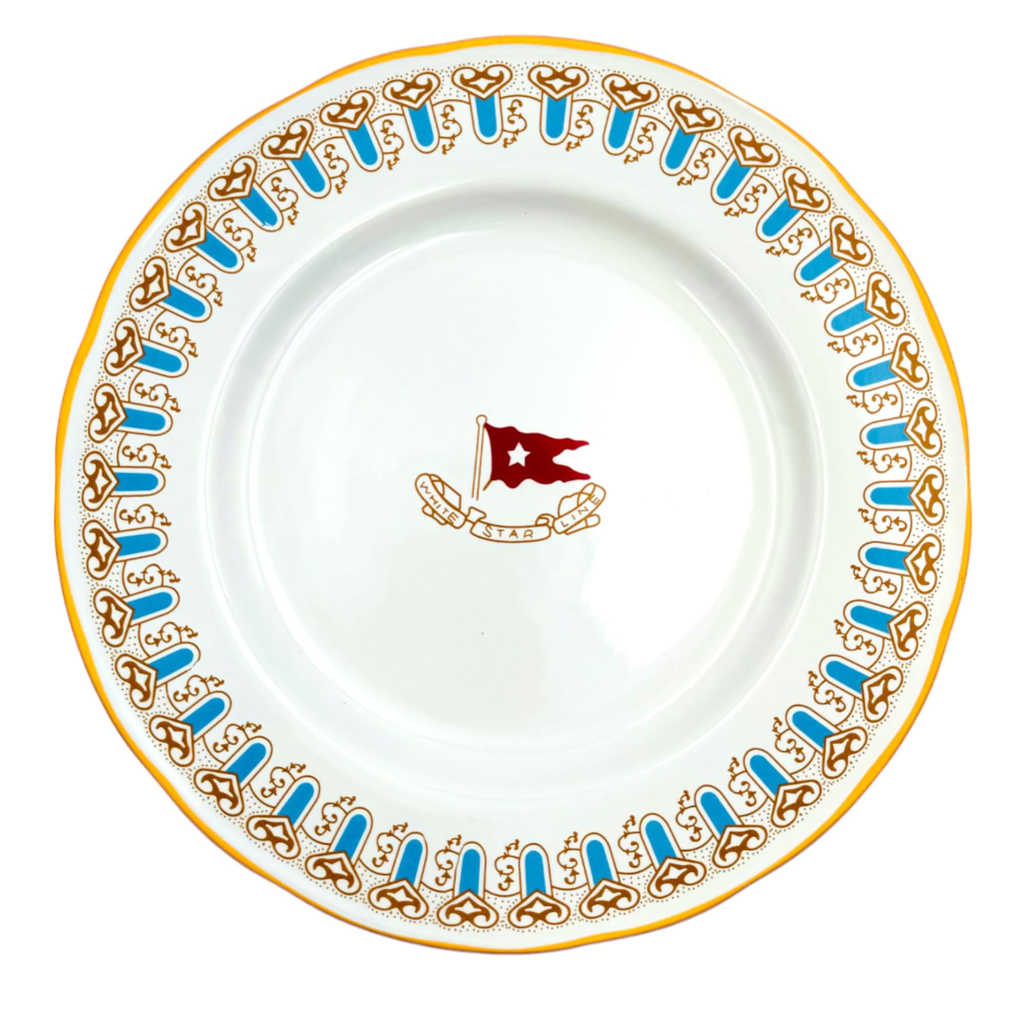 RMS Titanic Wisteria Dinner Plate - Walmart.com